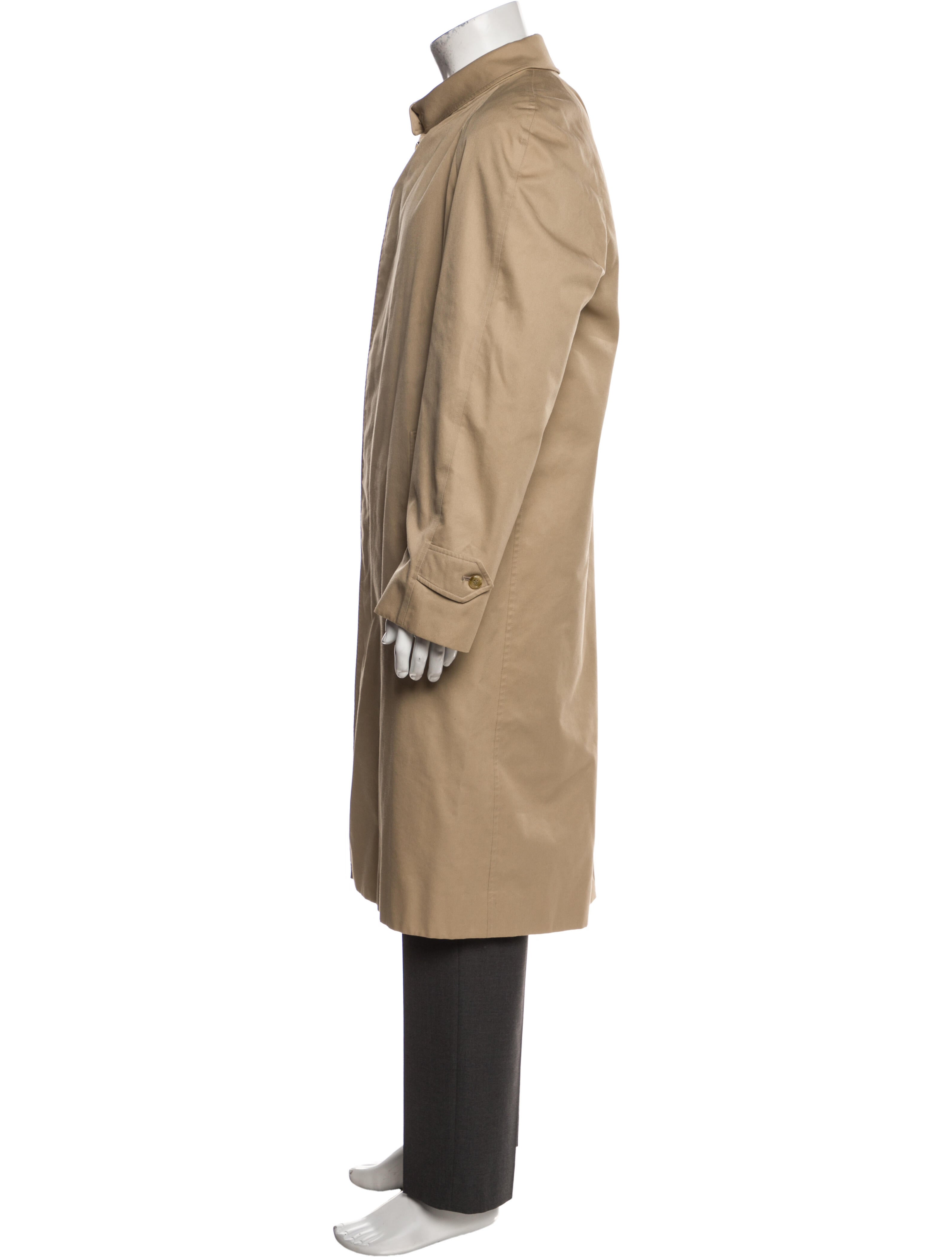 Burberry Wool Overcoat - Neutrals Outerwear, Clothing - BUR156824 | The ...