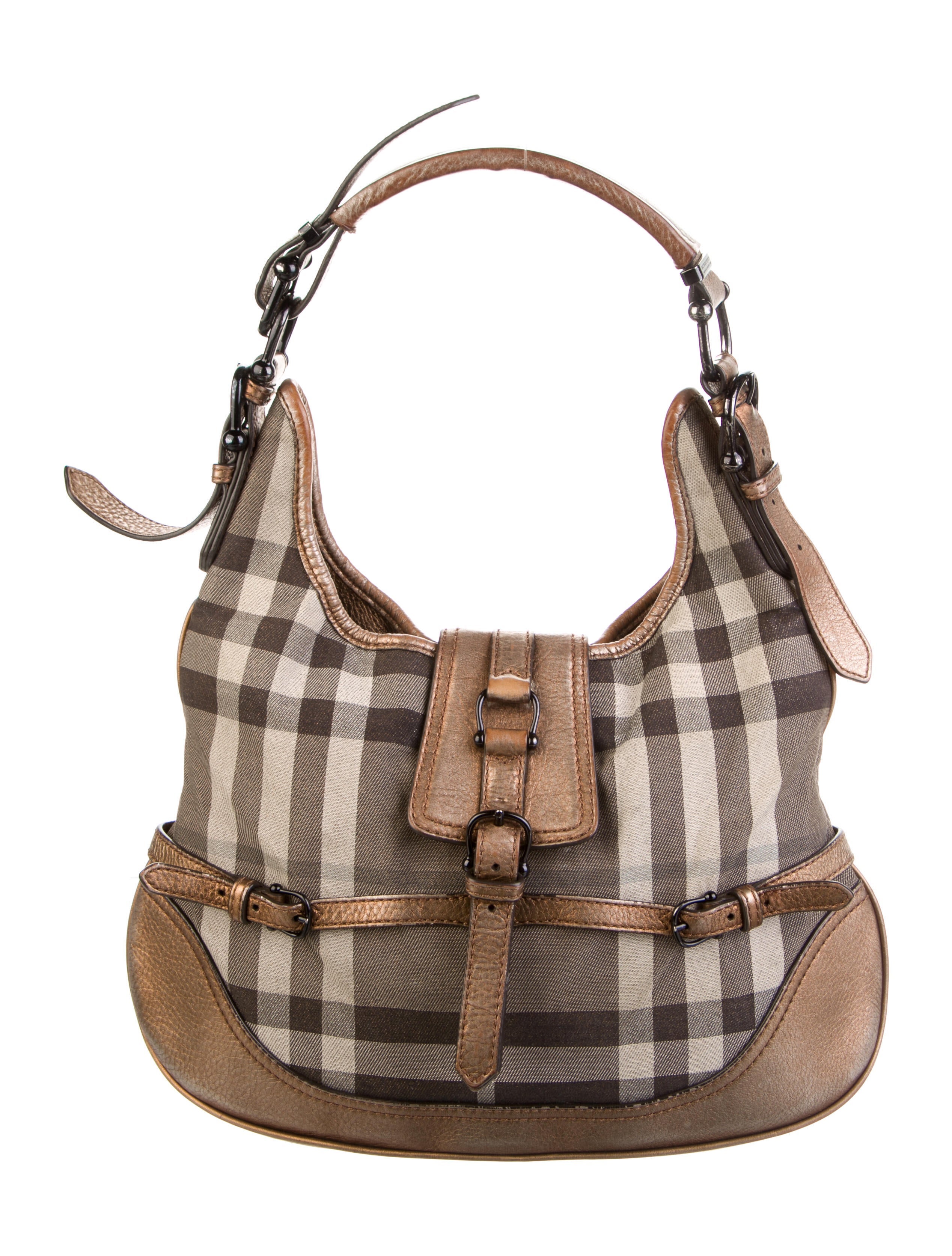 Burberry Grained Leather Hobo - Black Hobos, Handbags - BUR118541 | The ...