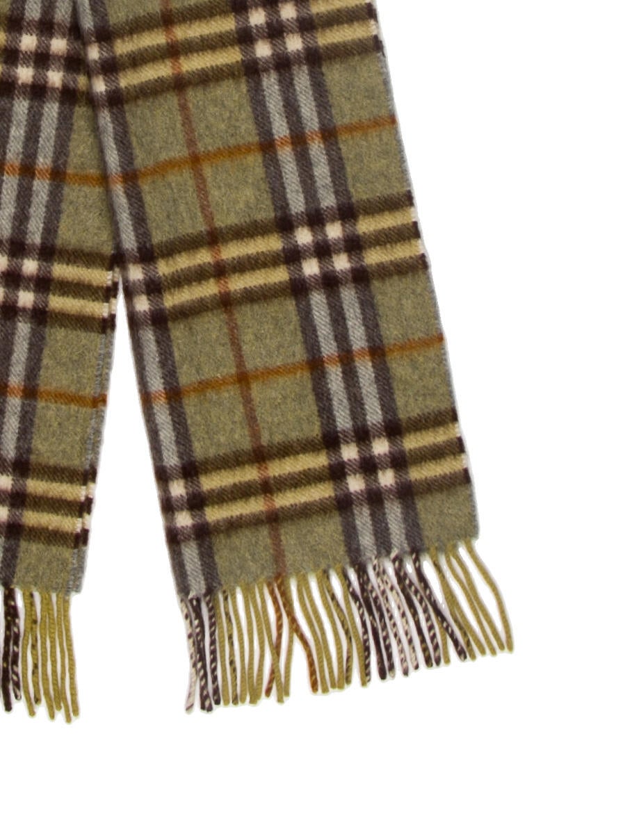 Burberry Silk Printed Scarf - Green Scarves and Shawls, Accessories ...