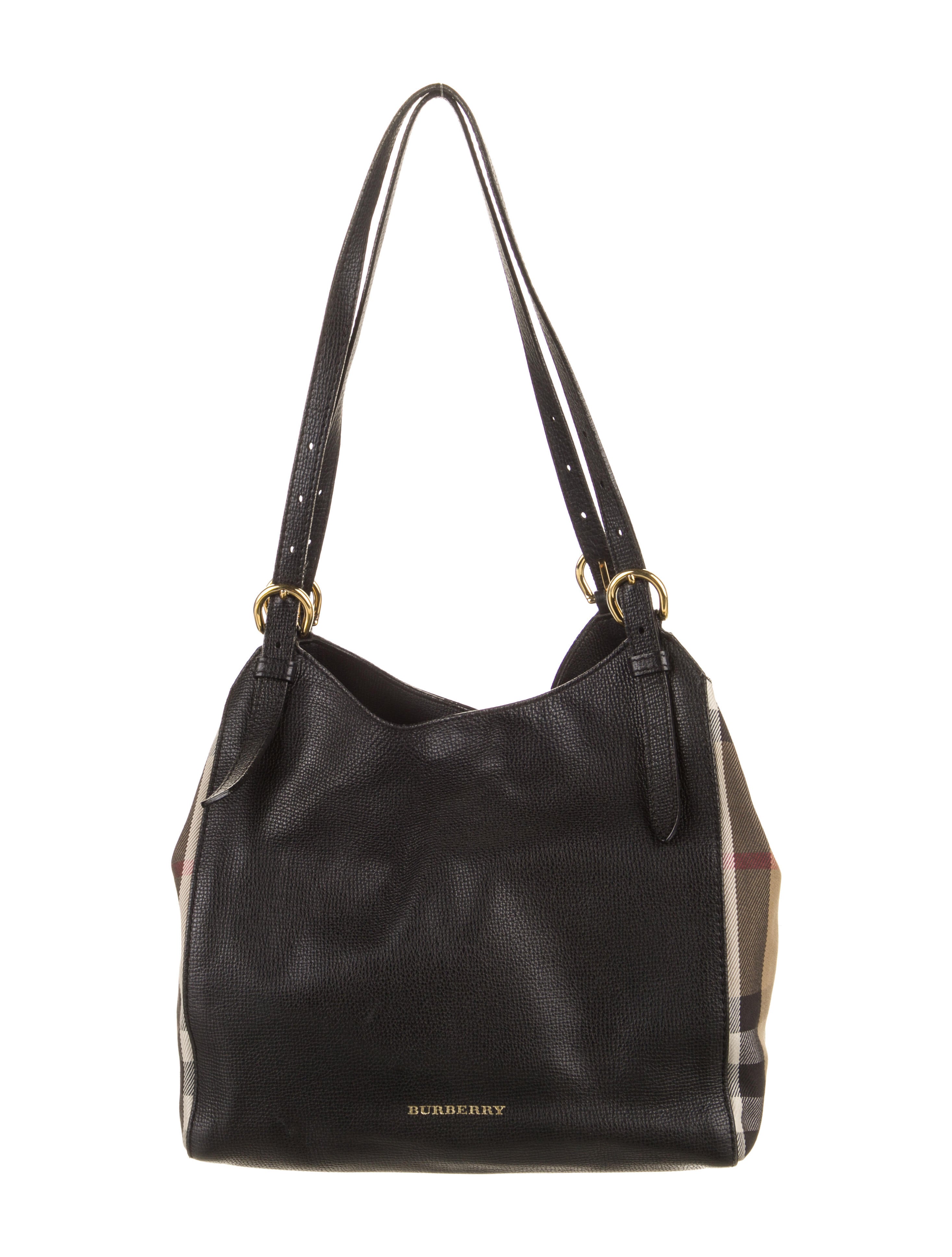 Burberry Canvas Handle Bag - Brown Handle Bags, Handbags - BUR311392 ...