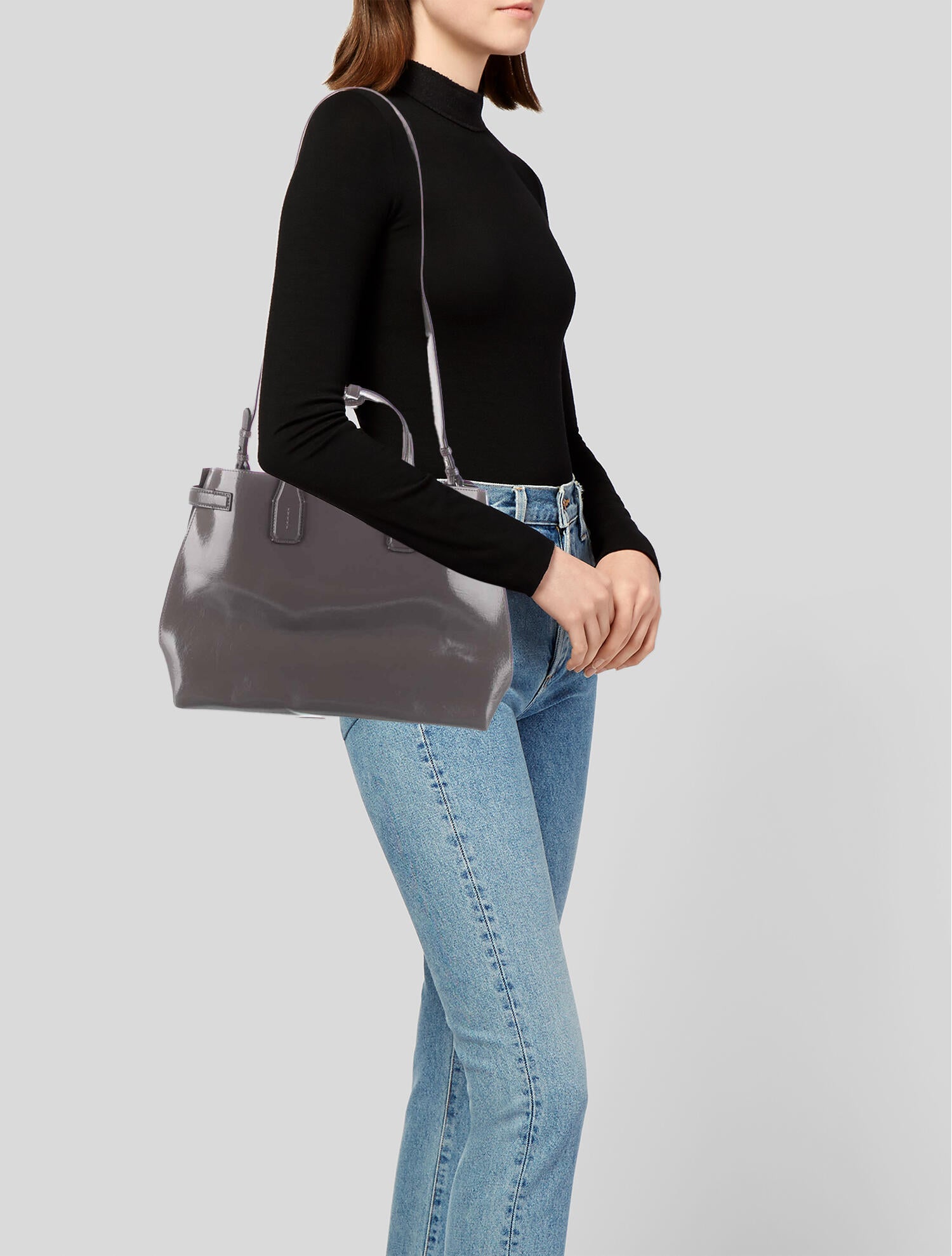 Burberry Banner Tote Bag - Grey Totes, Handbags - BUR341936 | The RealReal