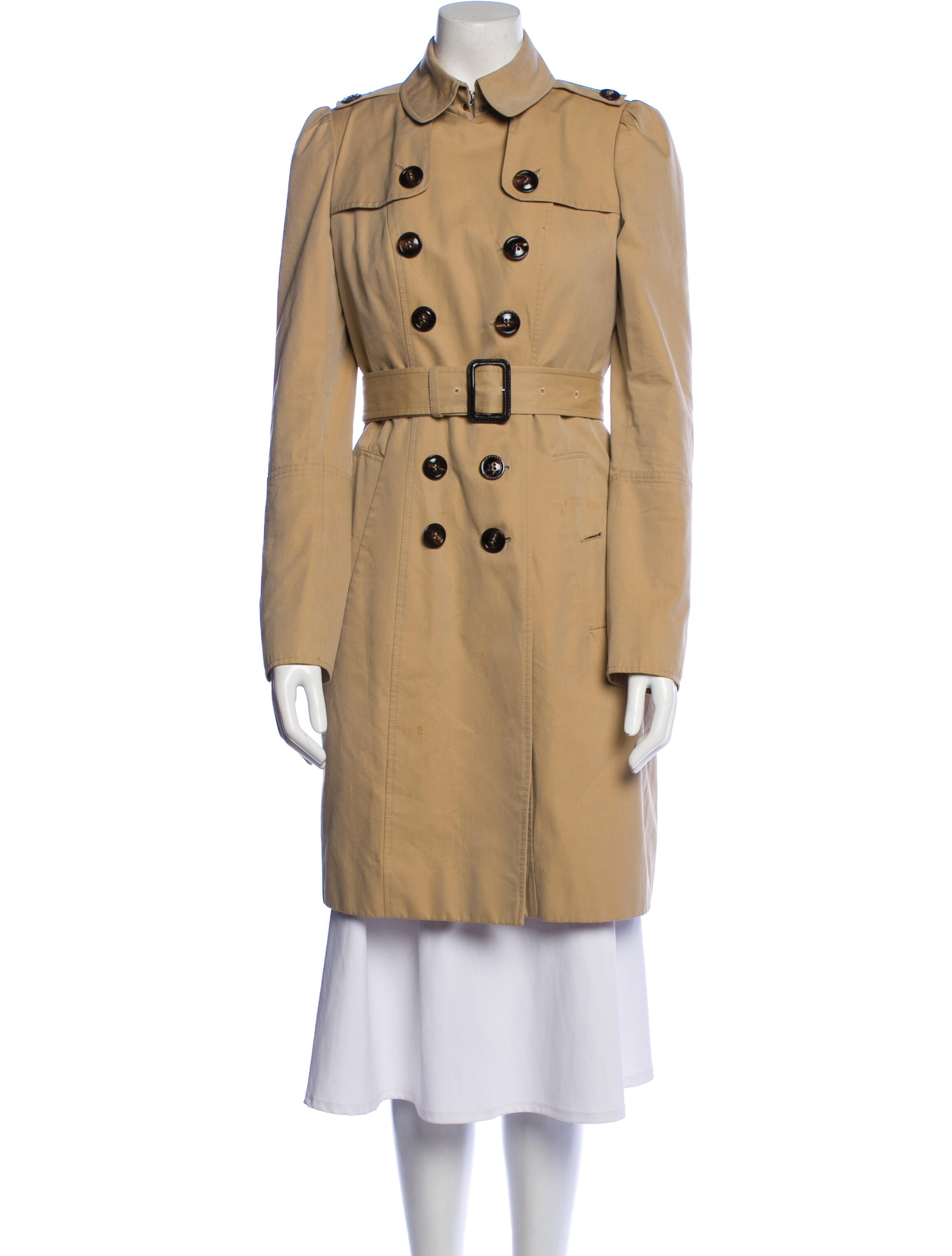 Burberry Duffle Faux Fur Coat - Brown Coats, Clothing - BUR299618 | The ...