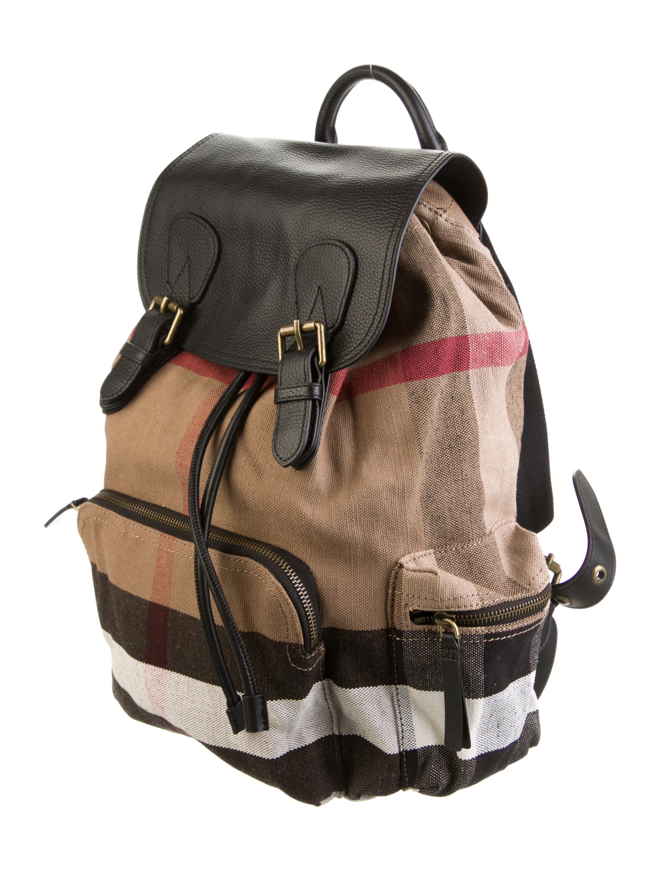 Burberry Large House Check Backpack - Brown Backpacks, Bags - BUR346142 ...