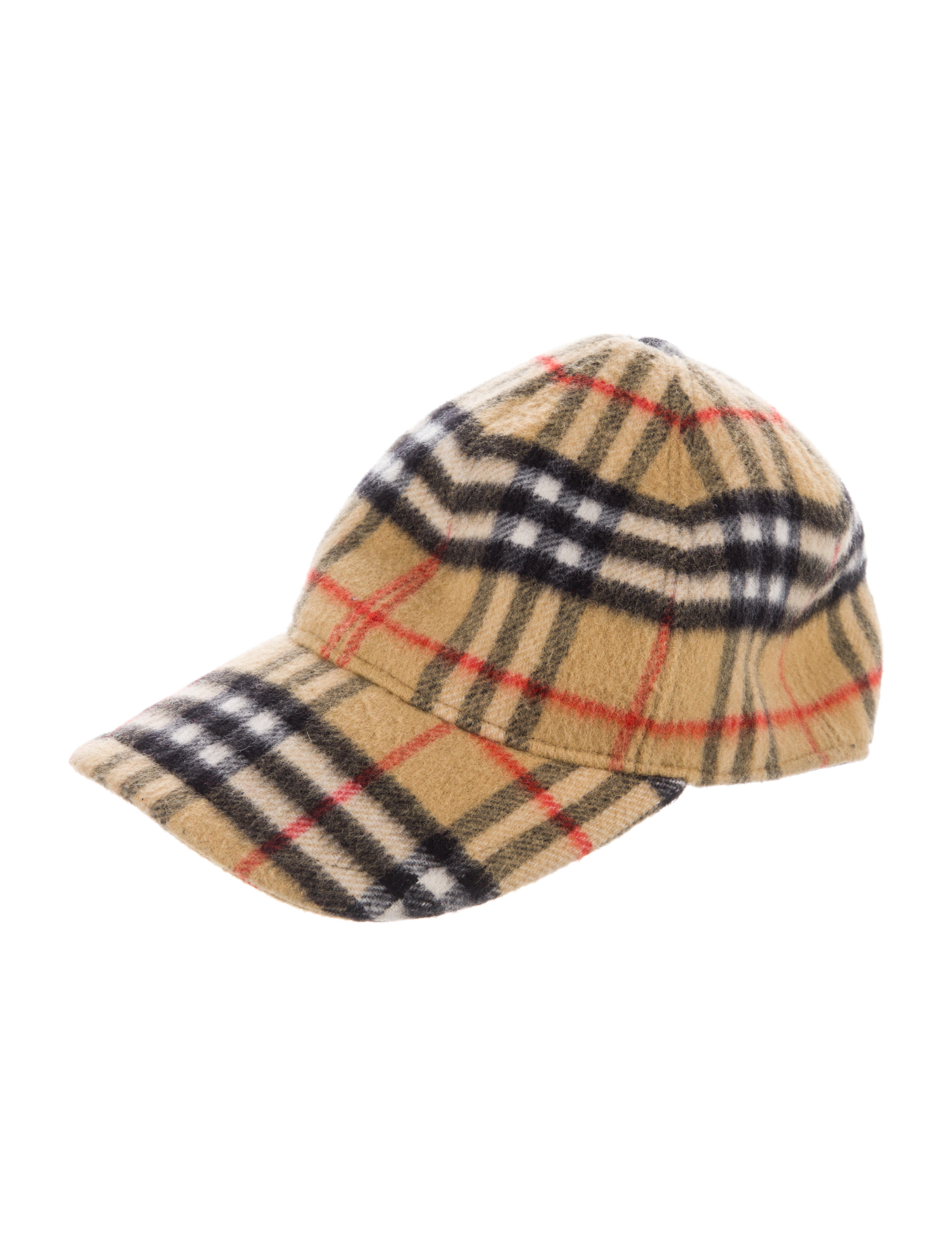 Burberry London Nova Check Newsboy Hat - Brown Hats, Accessories ...
