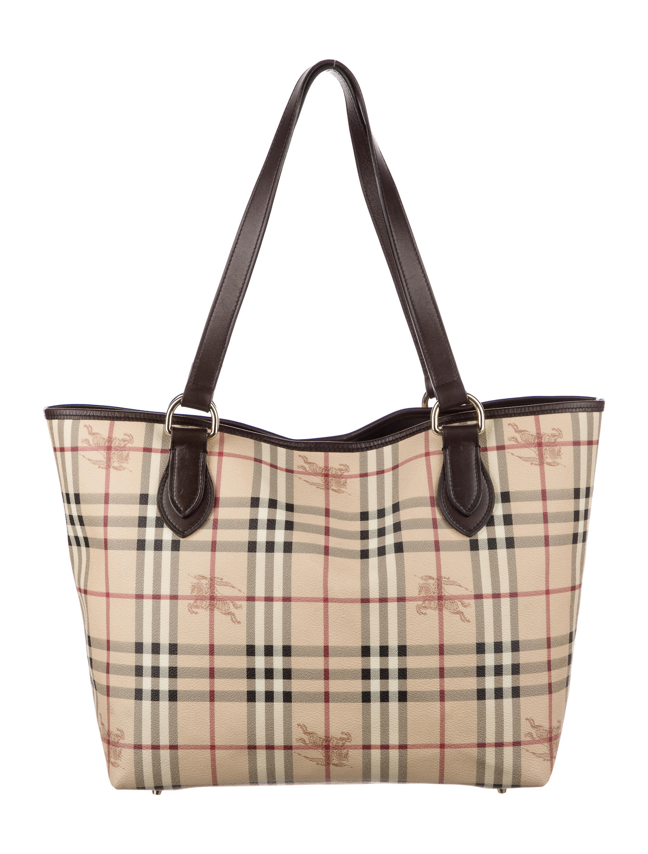 Burberry Nova Check Canvas Tote - Neutrals Totes, Handbags - BUR316130 ...