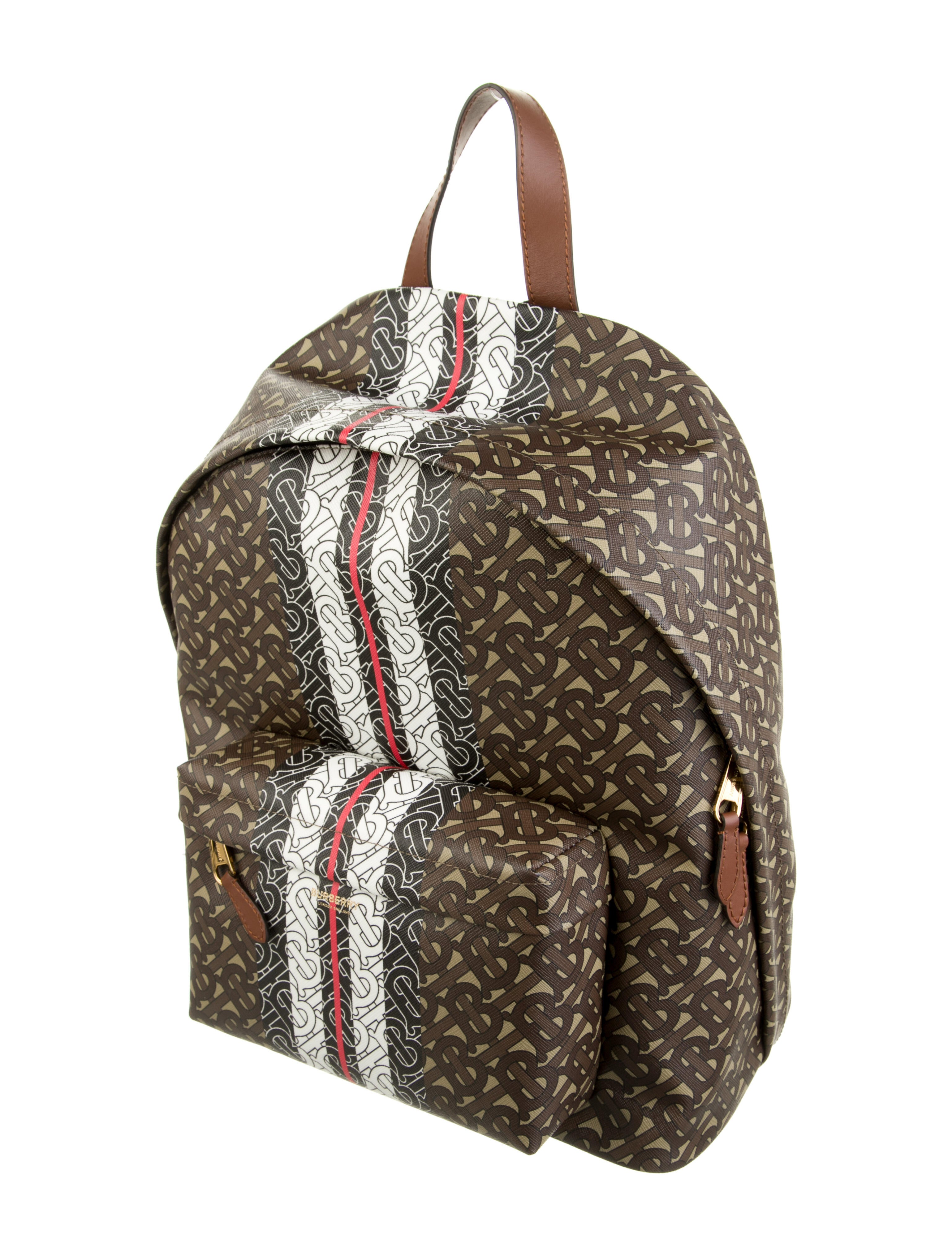 Burberry London Nova Check Backpack - Brown Backpacks, Handbags ...