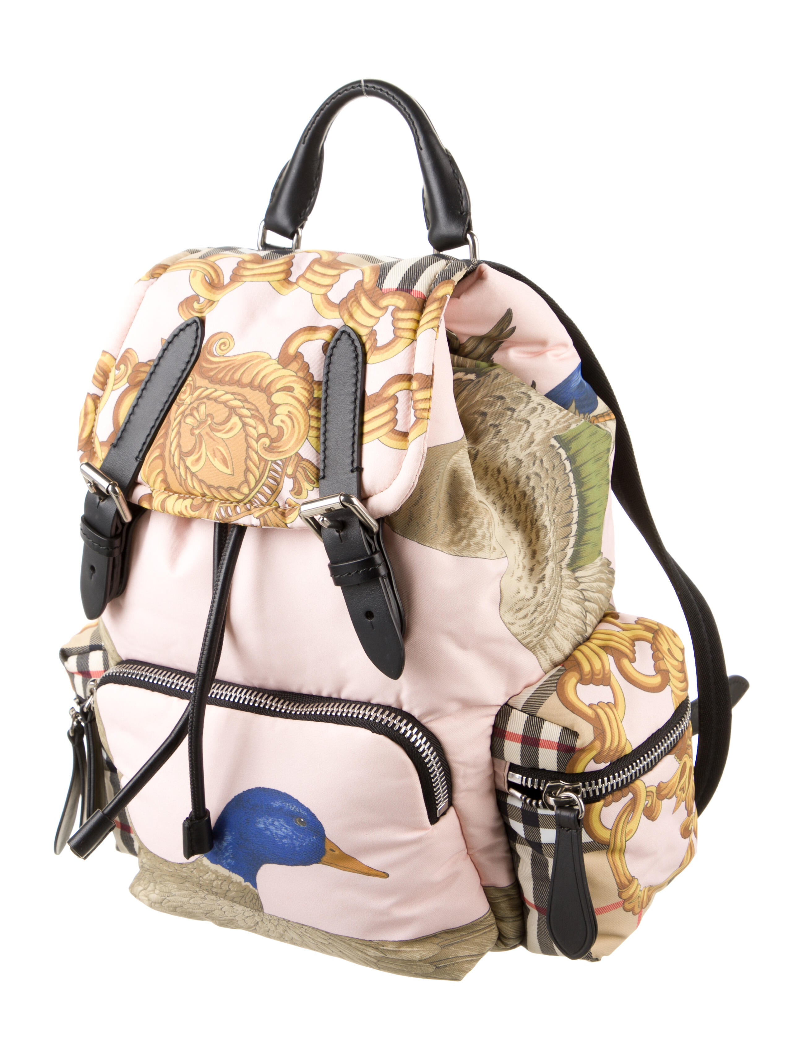 Burberry London Nova Check Backpack - Brown Backpacks, Handbags ...