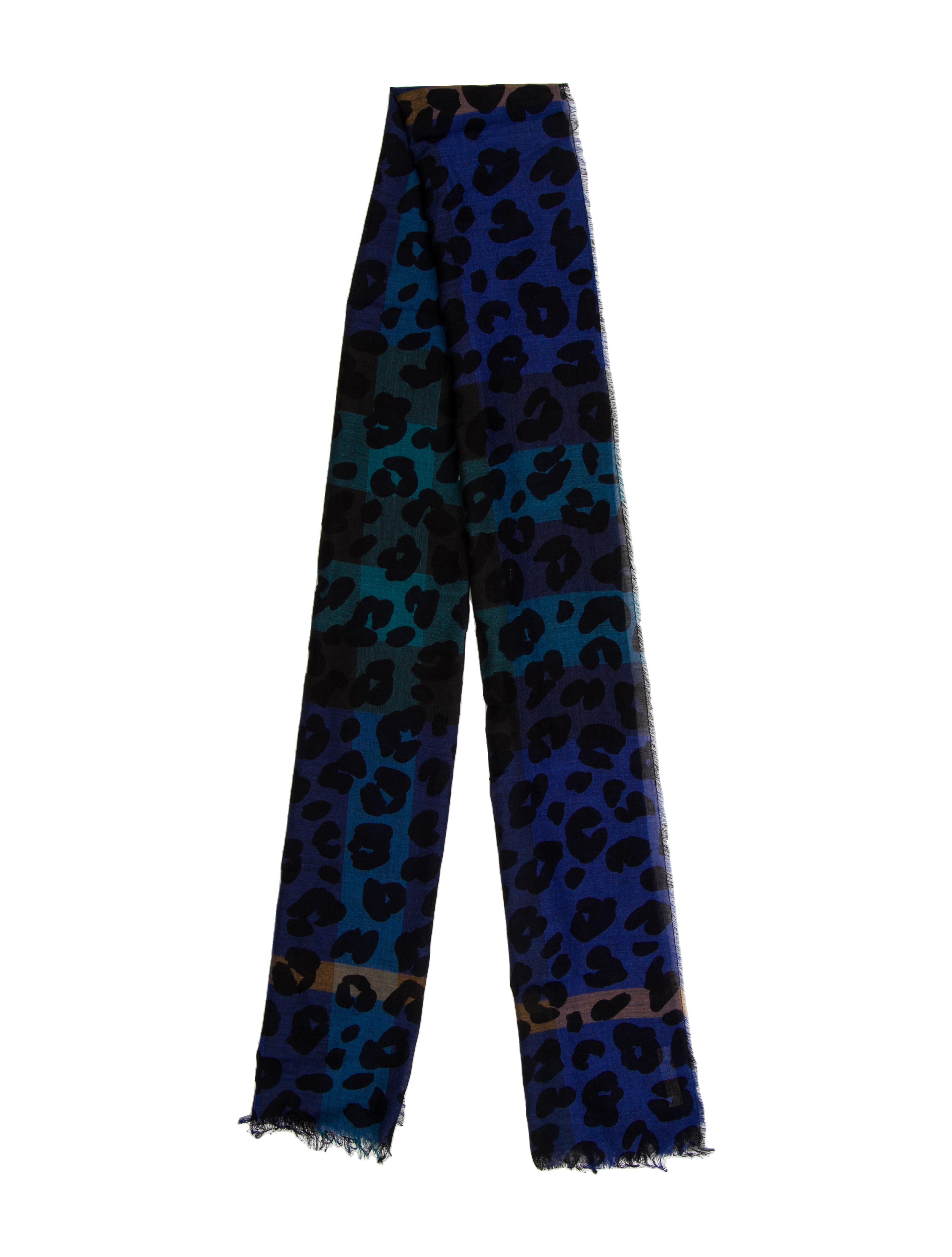 Burberry Animal Print Scarf - Scarves and Shawls, Accessories ...