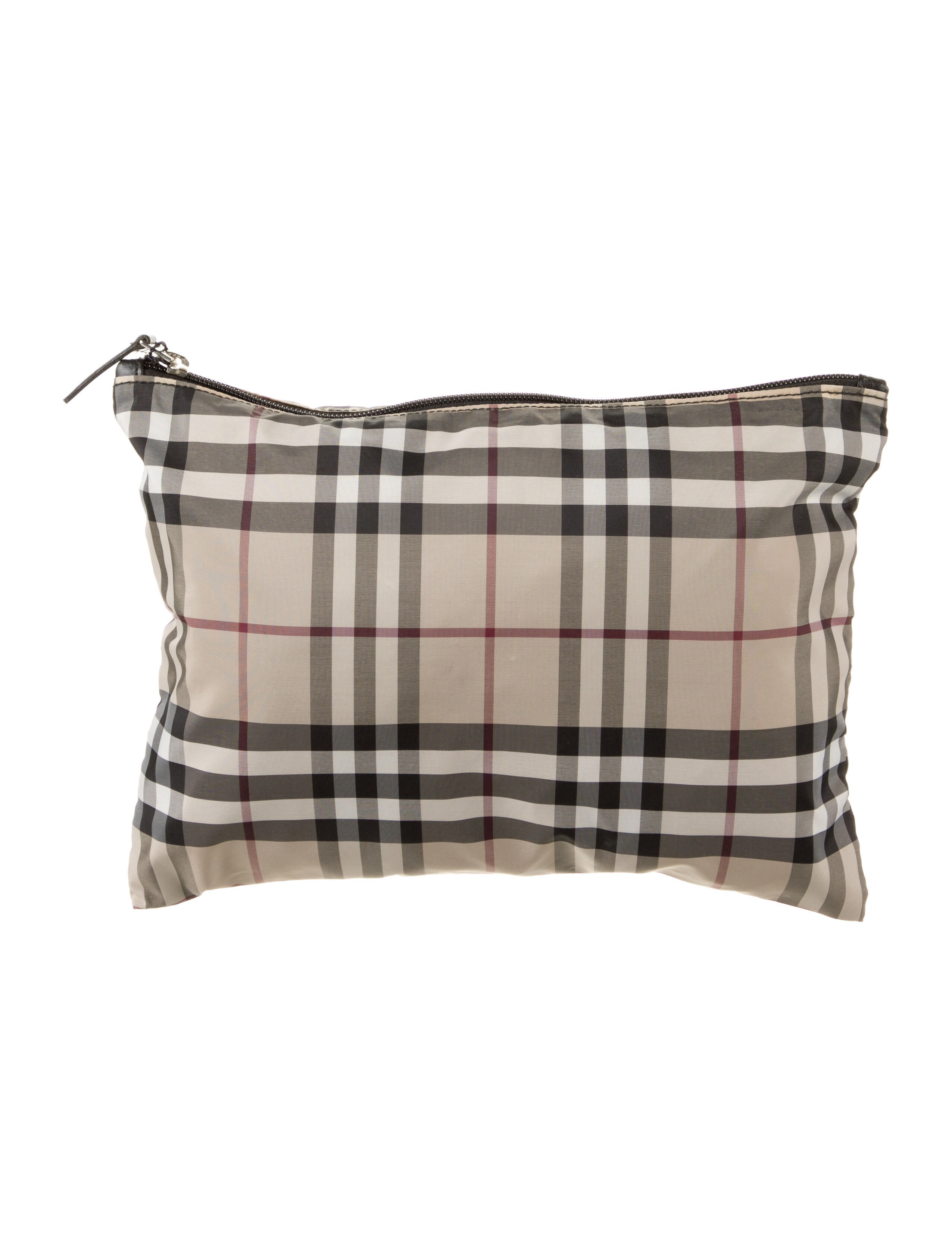 Burberry Nylon Pouch - Neutrals Portfolios & Pouches, Bags - BUR355613 ...