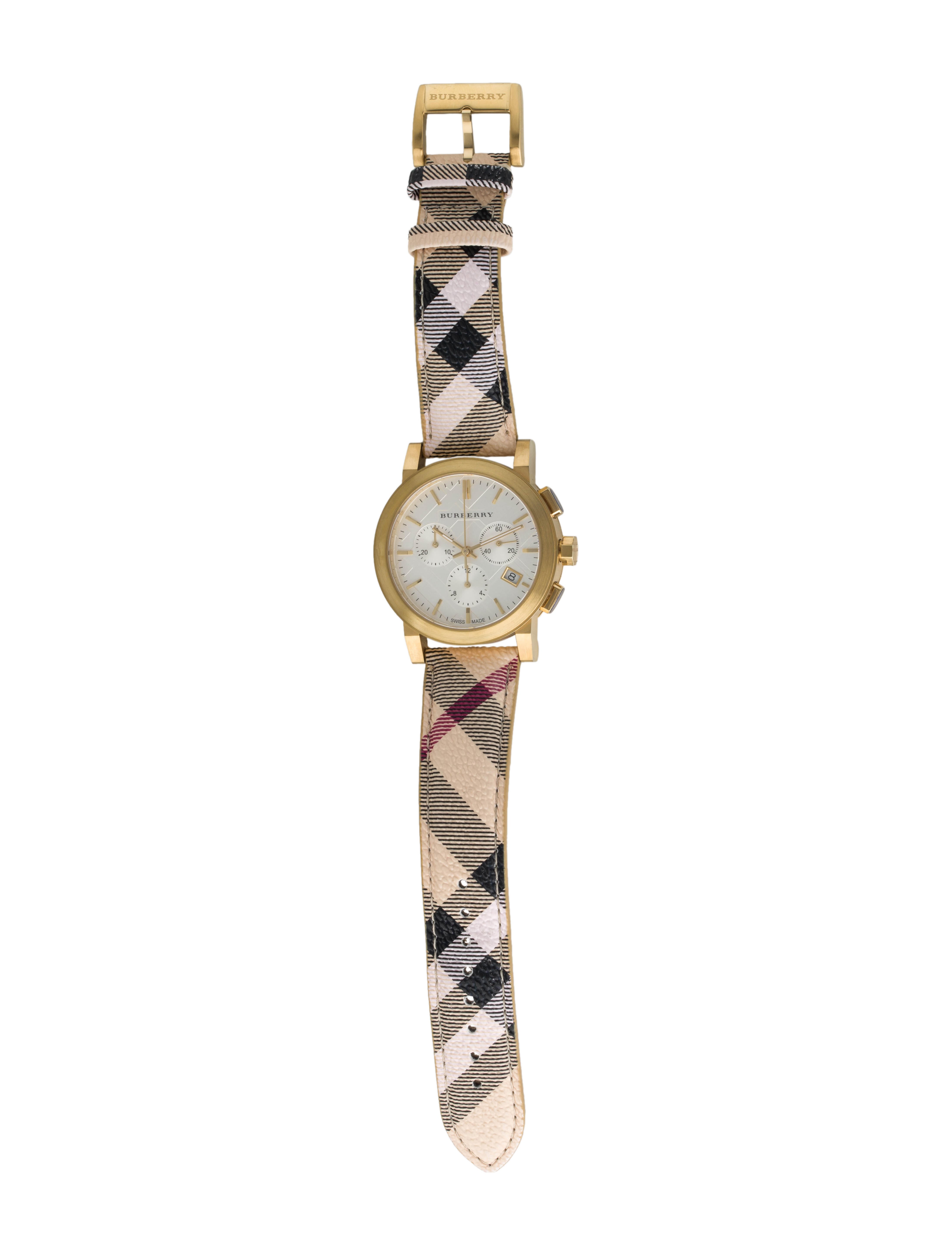 Burberry The City Chronograph Watch - BU9752 | The RealReal