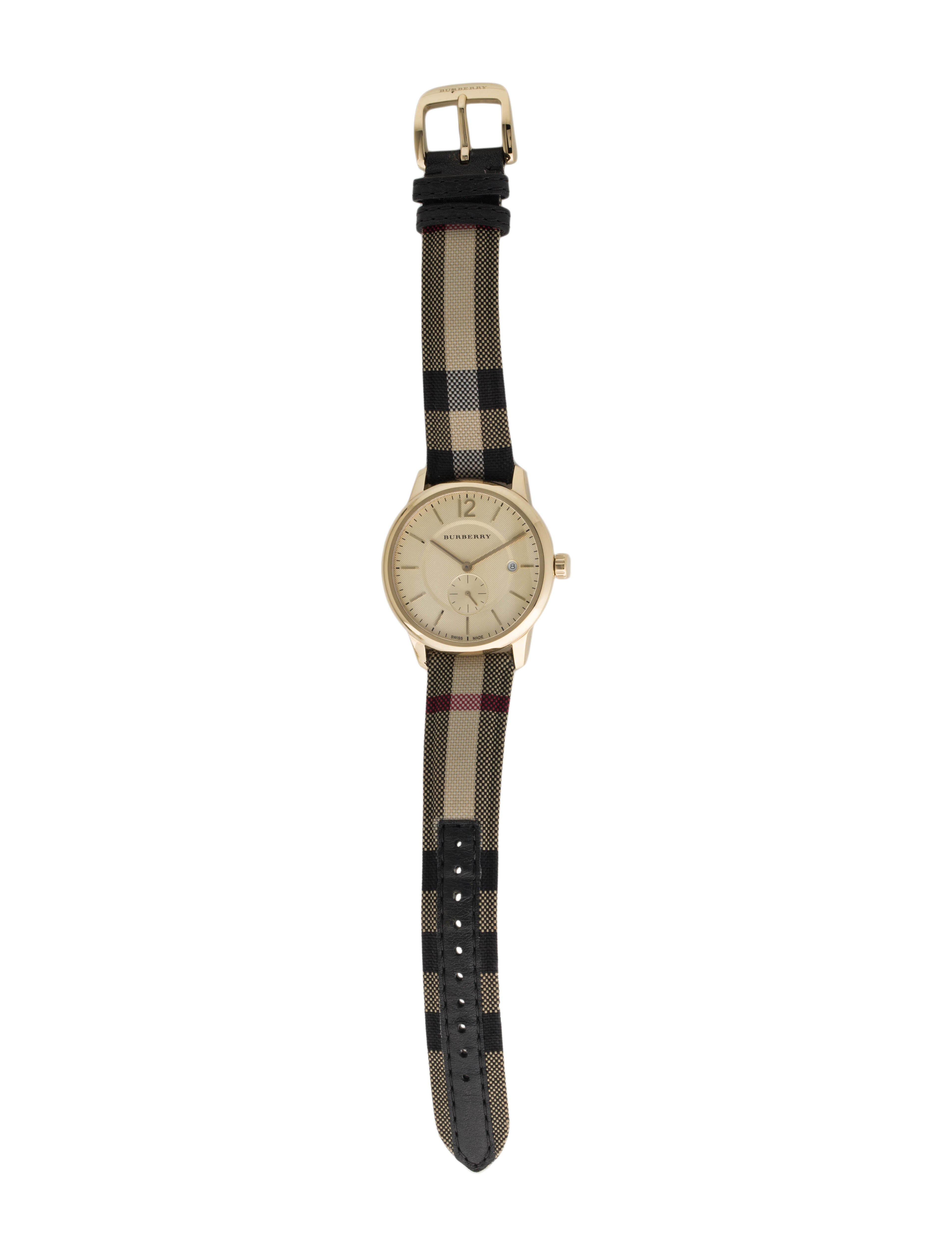 Burberry The Classic Round Watch - BU10001 | The RealReal