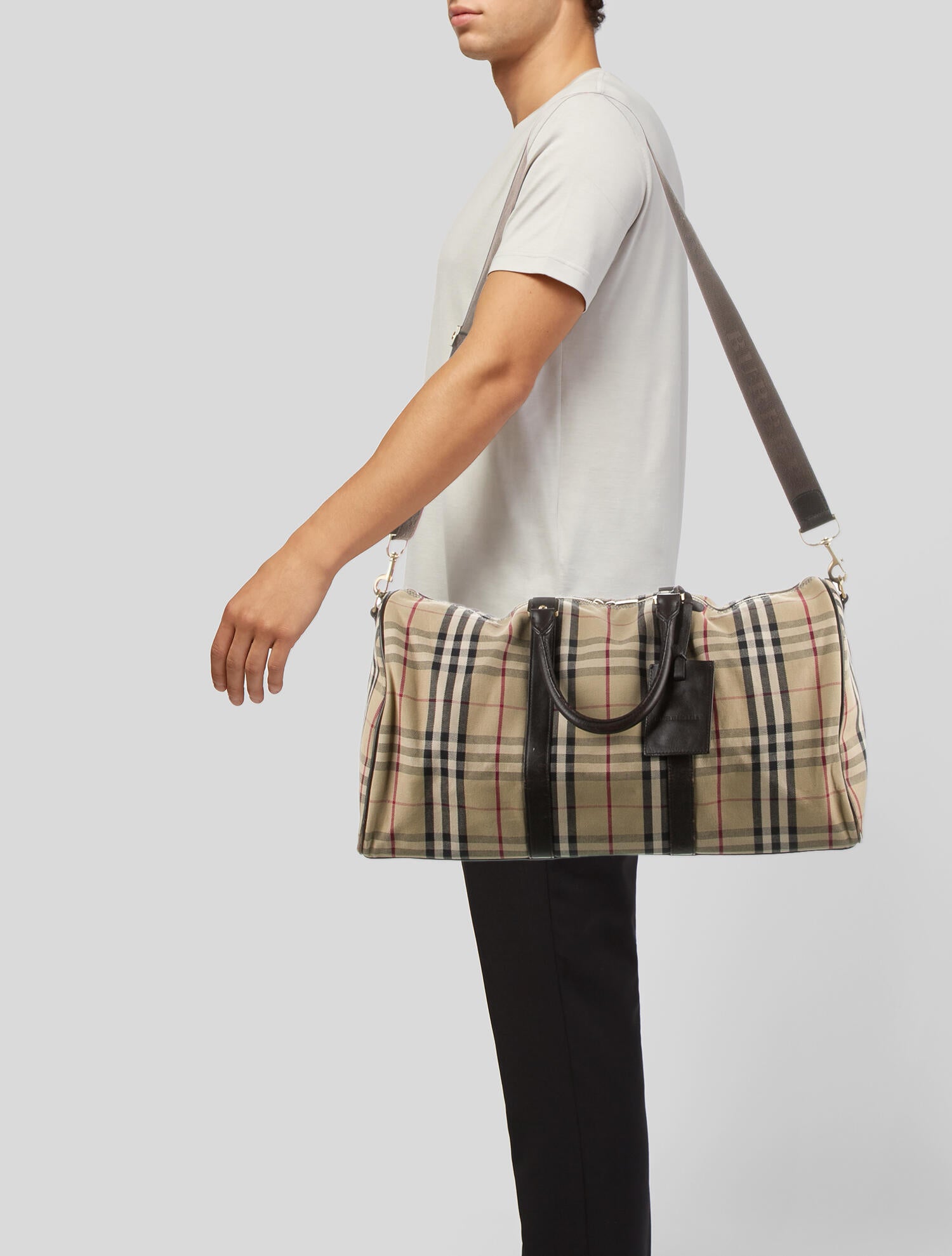 Burberry Alligator Holdall Bag - Blue Weekenders, Bags - BUR66920 | The ...