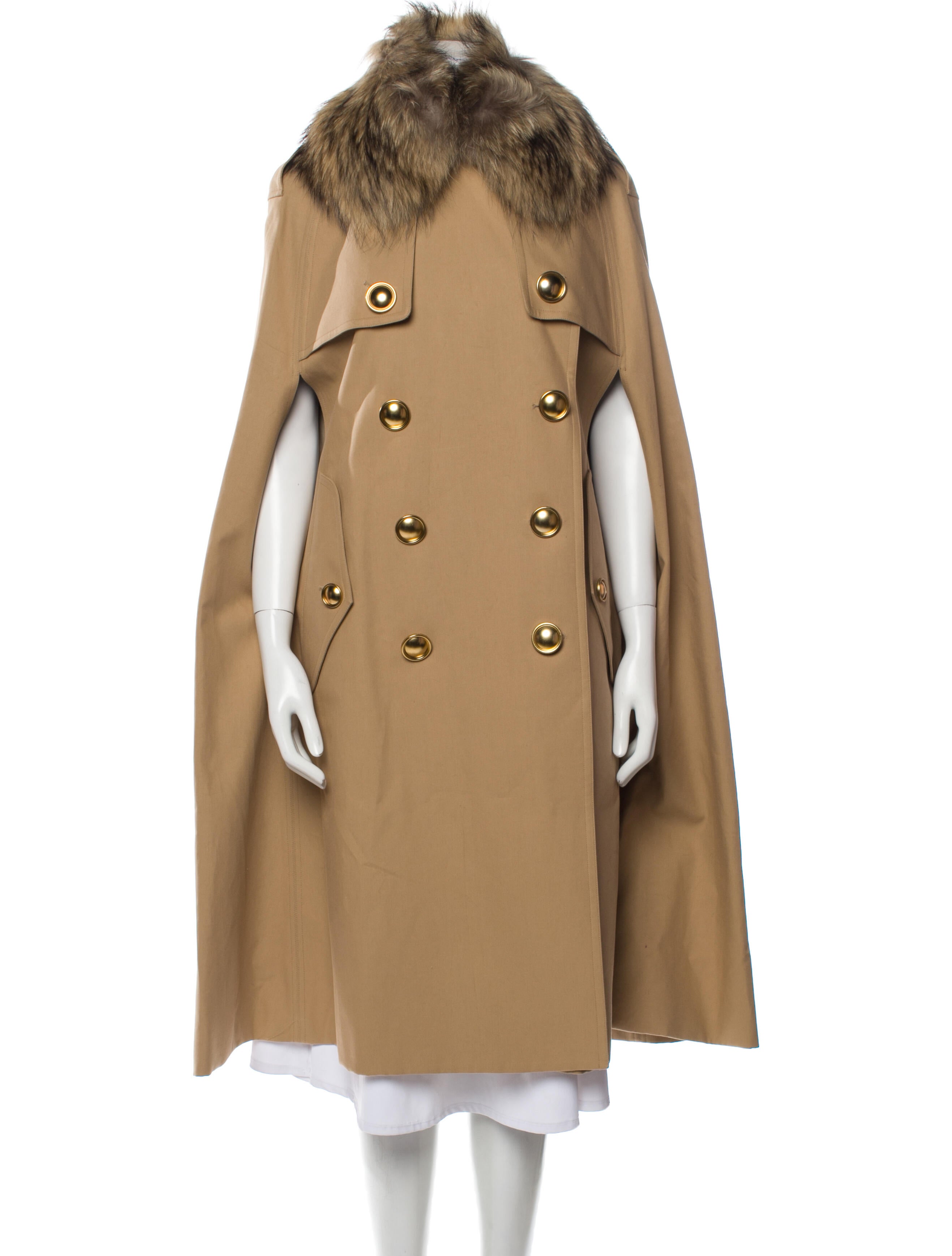 Burberry Fur Coat - Neutrals Coats, Clothing - BUR360439 | The RealReal