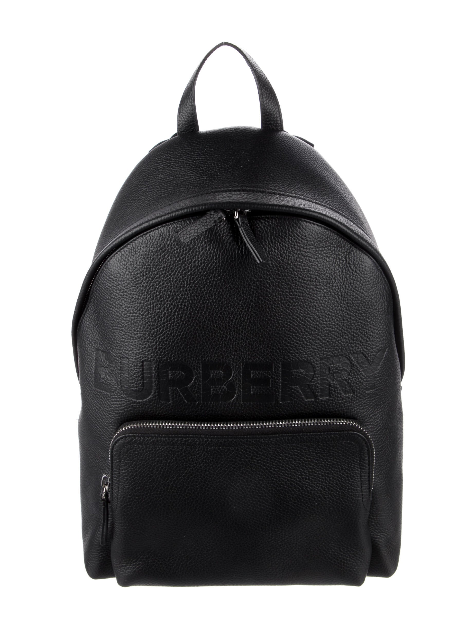 Burberry Leather Backpack - Black Backpacks, Handbags - BUR363464 | The ...