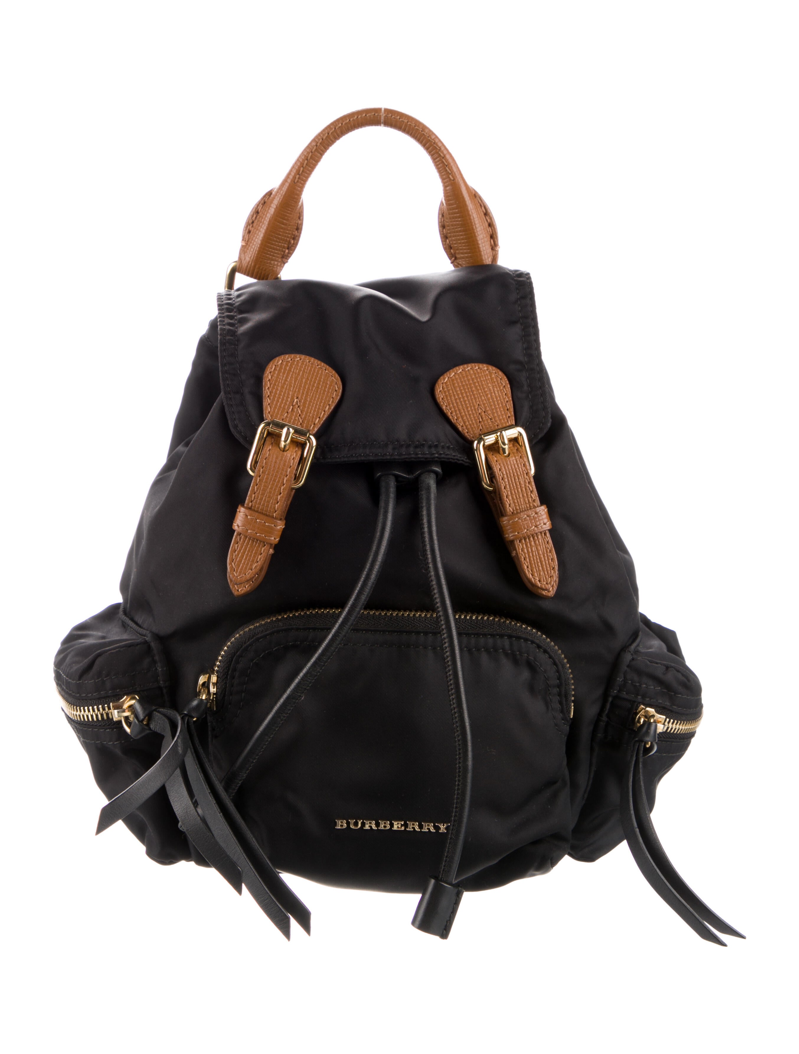 Burberry Nylon Rucksack Backpack - Black Backpacks, Handbags ...