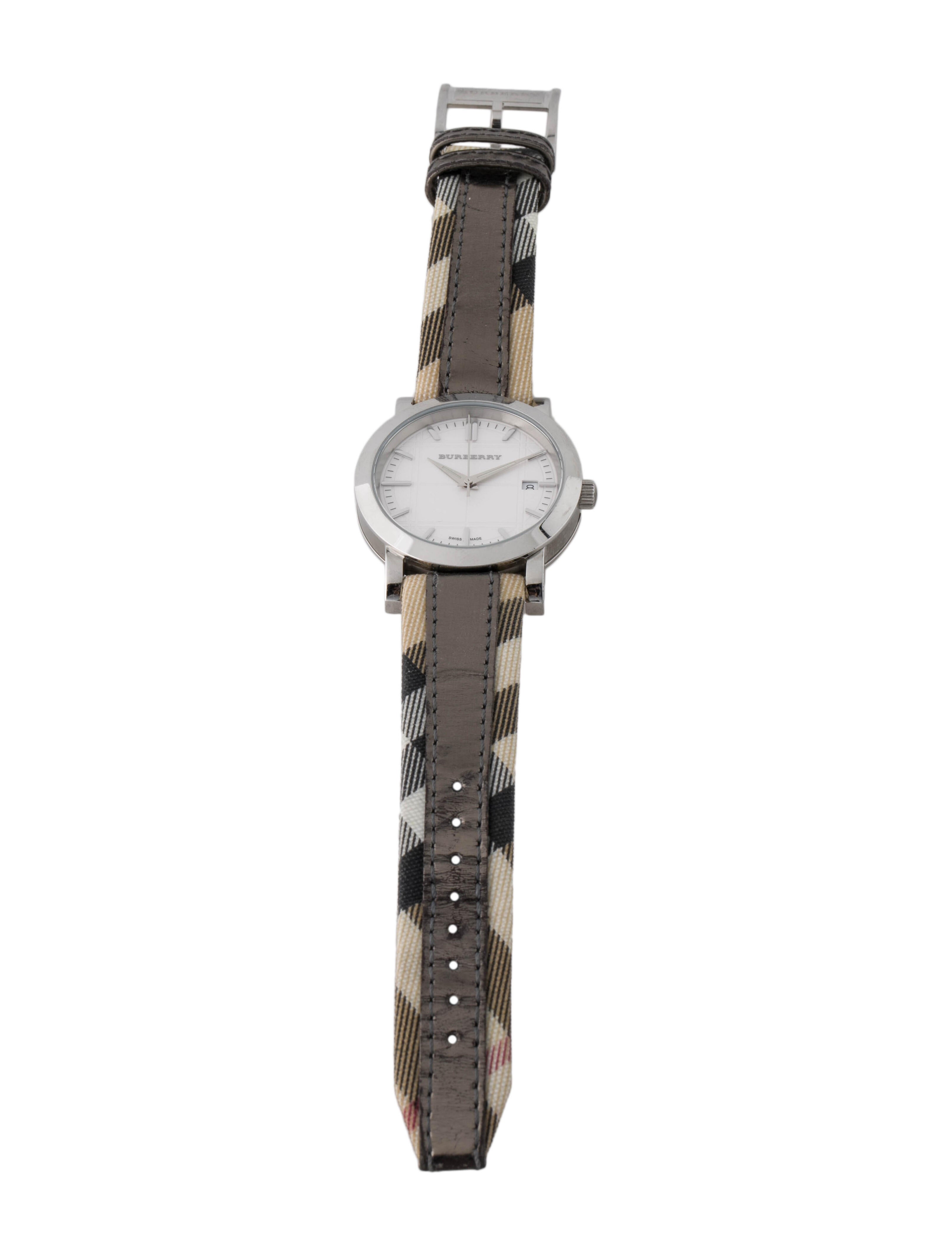 Burberry Heritage Nova Check Watch - BU1392 | The RealReal