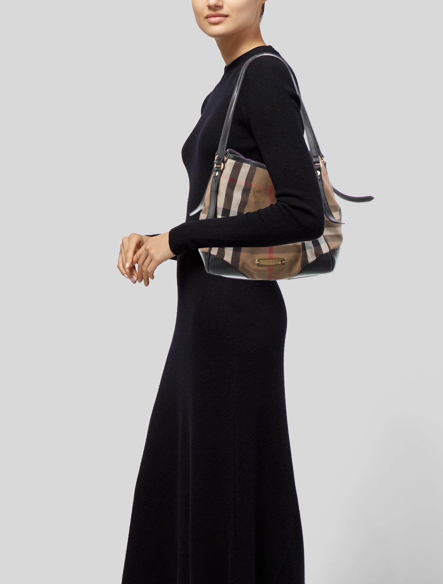 Burberry House Check Canterbury Tote - Neutrals Shoulder Bags, Handbags ...