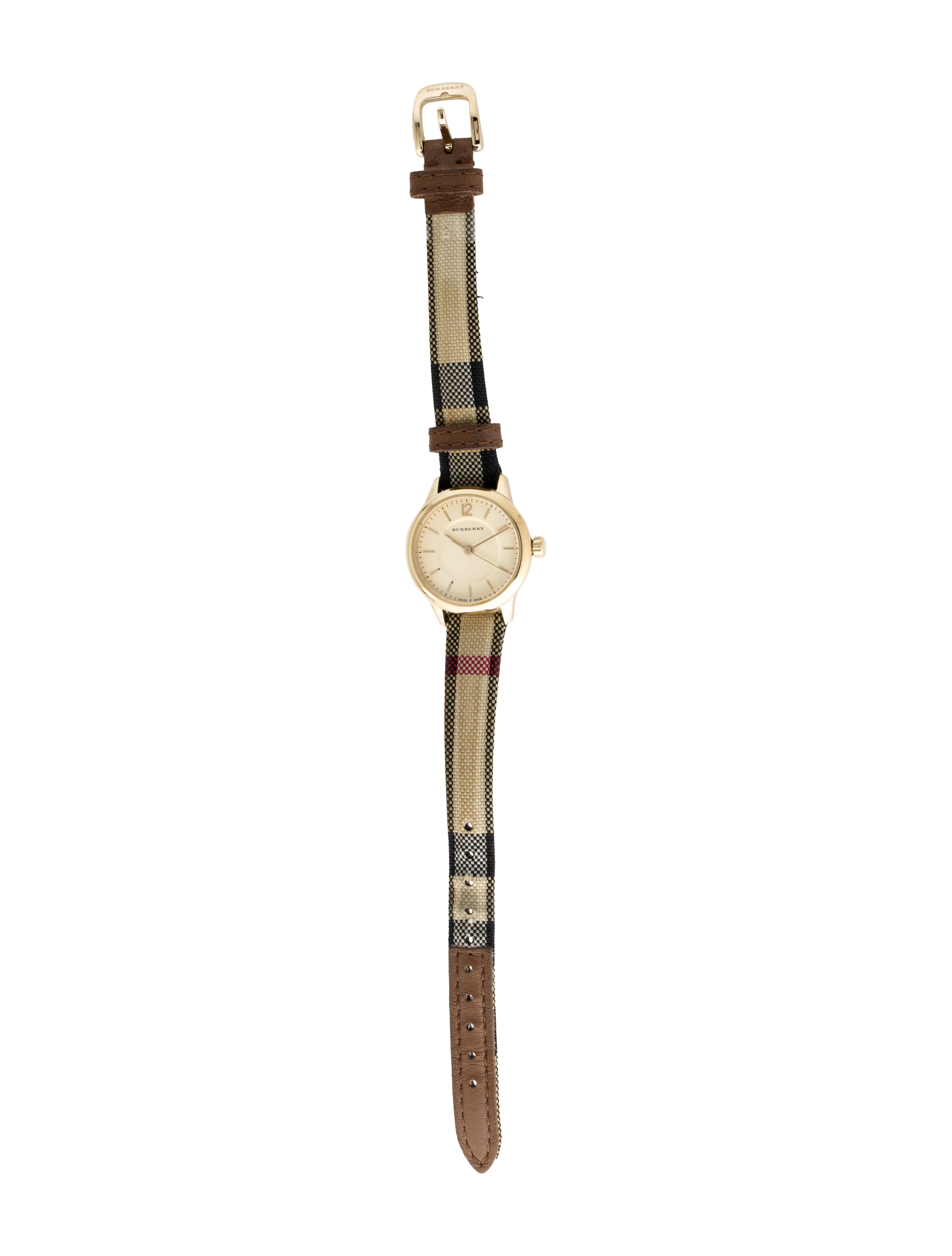 Burberry The Classic Round Watch - BU10201 | The RealReal