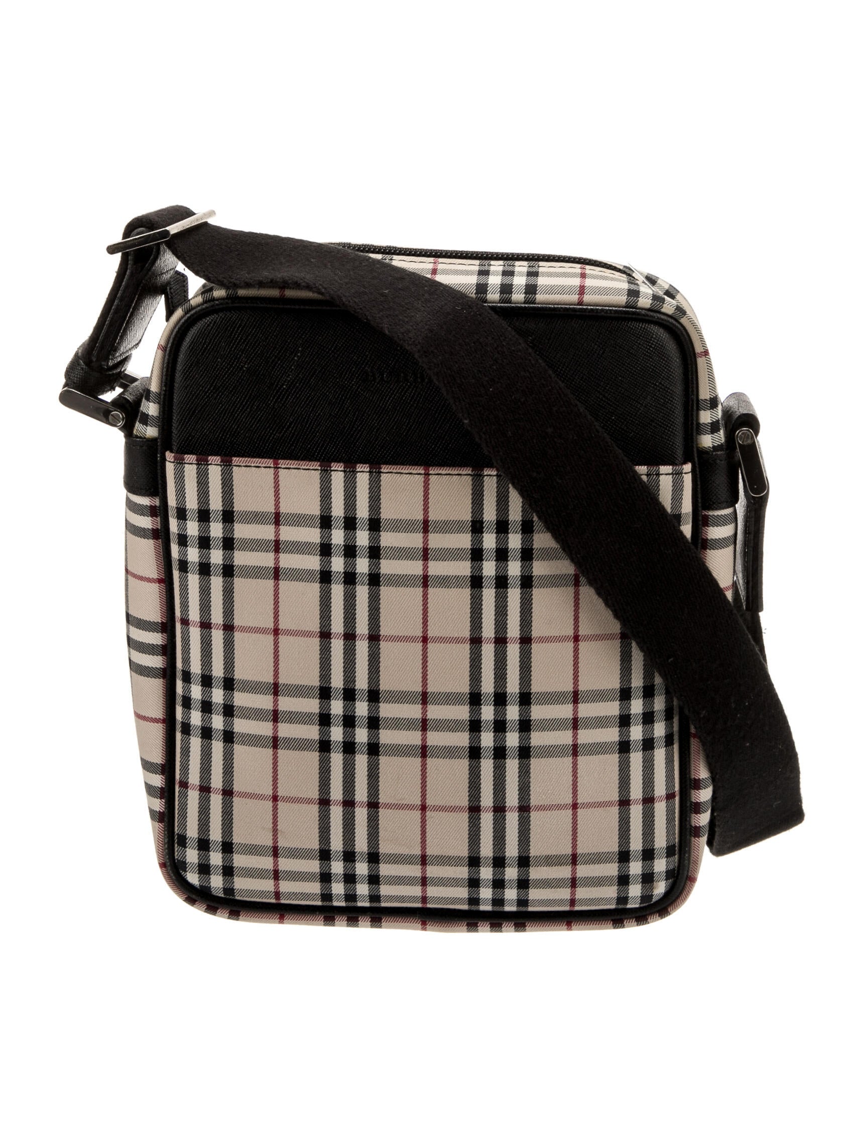 Burberry Nova Check Crossbody Bag - Neutrals Crossbody Bags, Handbags ...