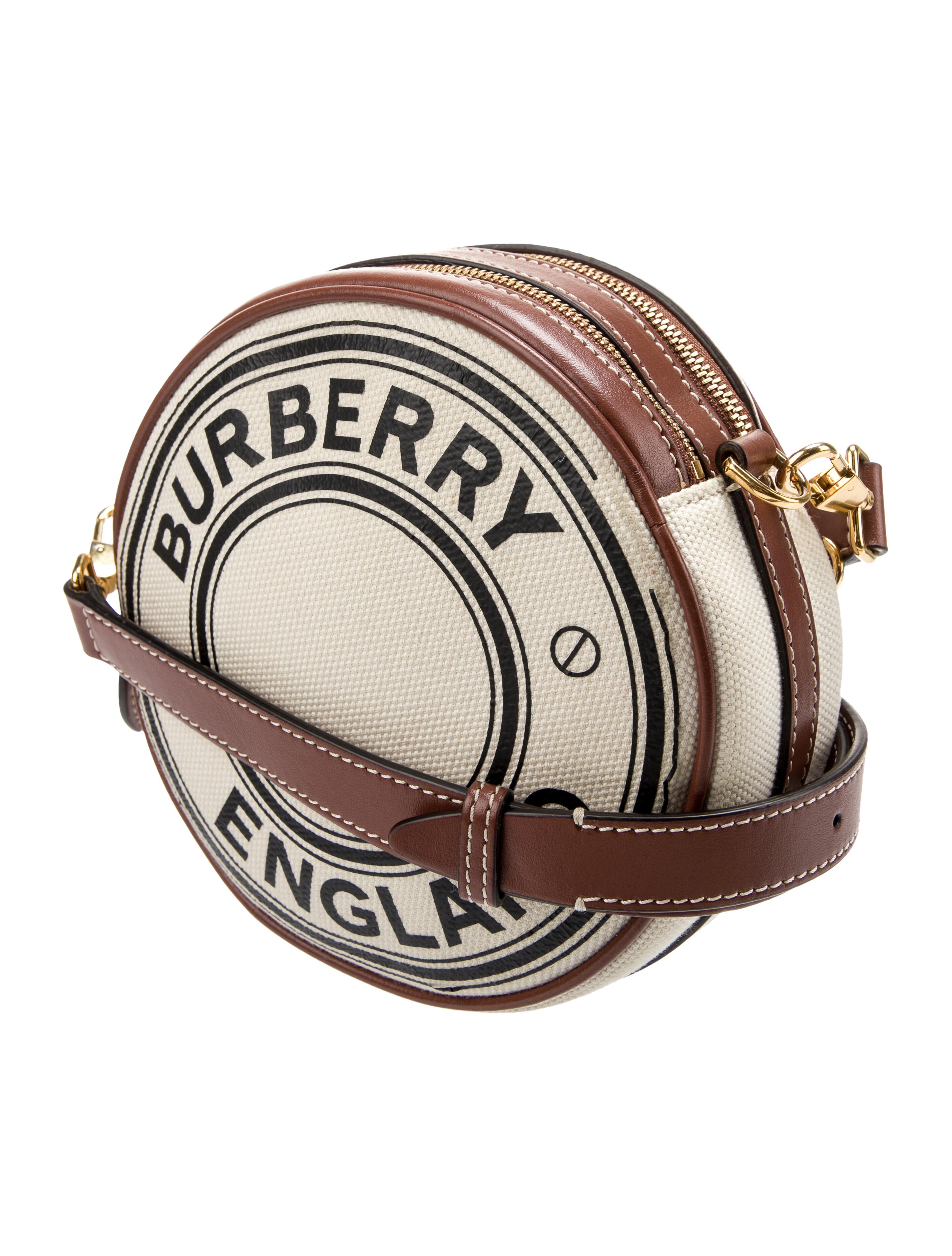 Burberry Louise Round Crossbody Bag - Neutrals Crossbody Bags, Handbags ...