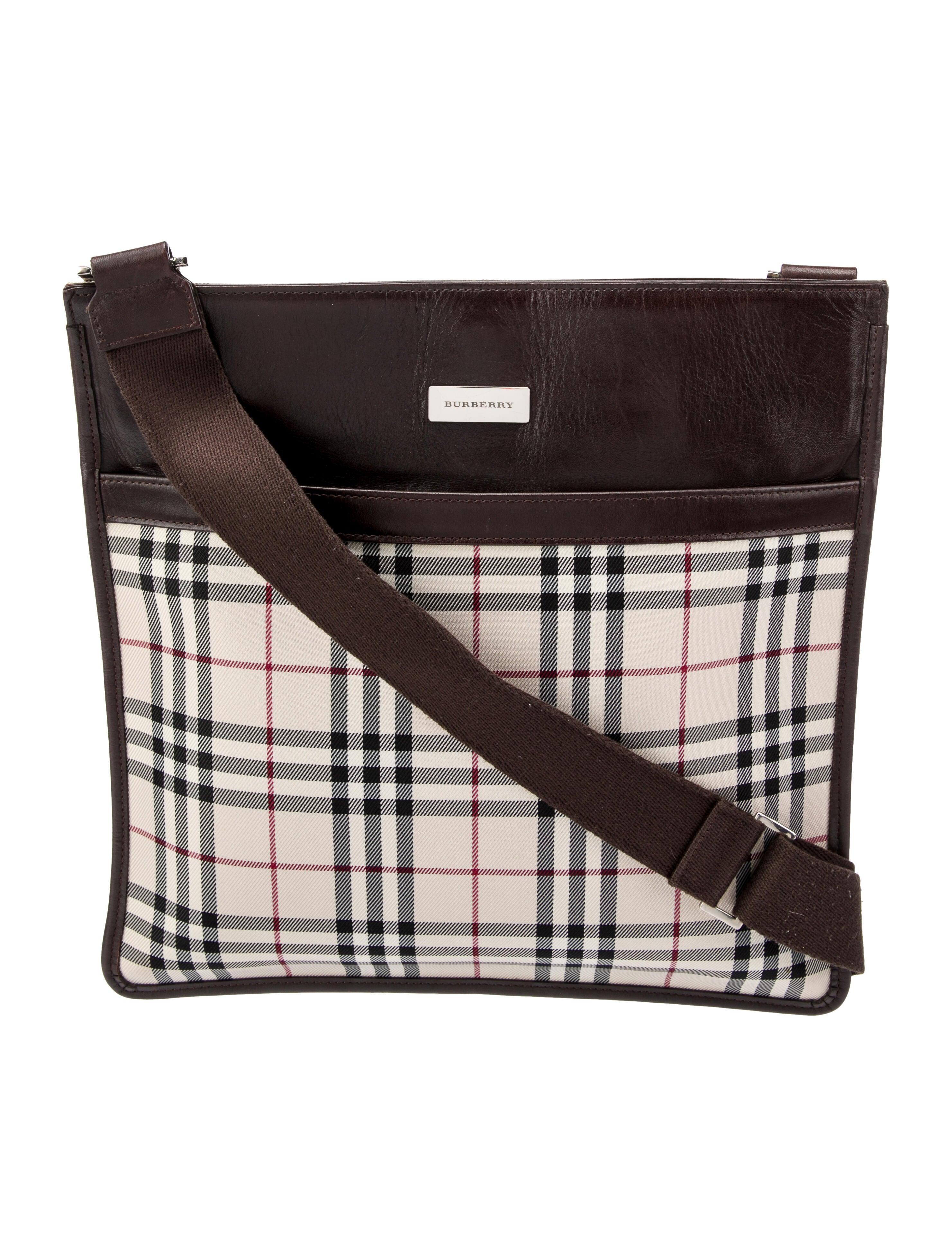 Burberry Supernova Check Crossbody Bag - Neutrals Crossbody Bags ...