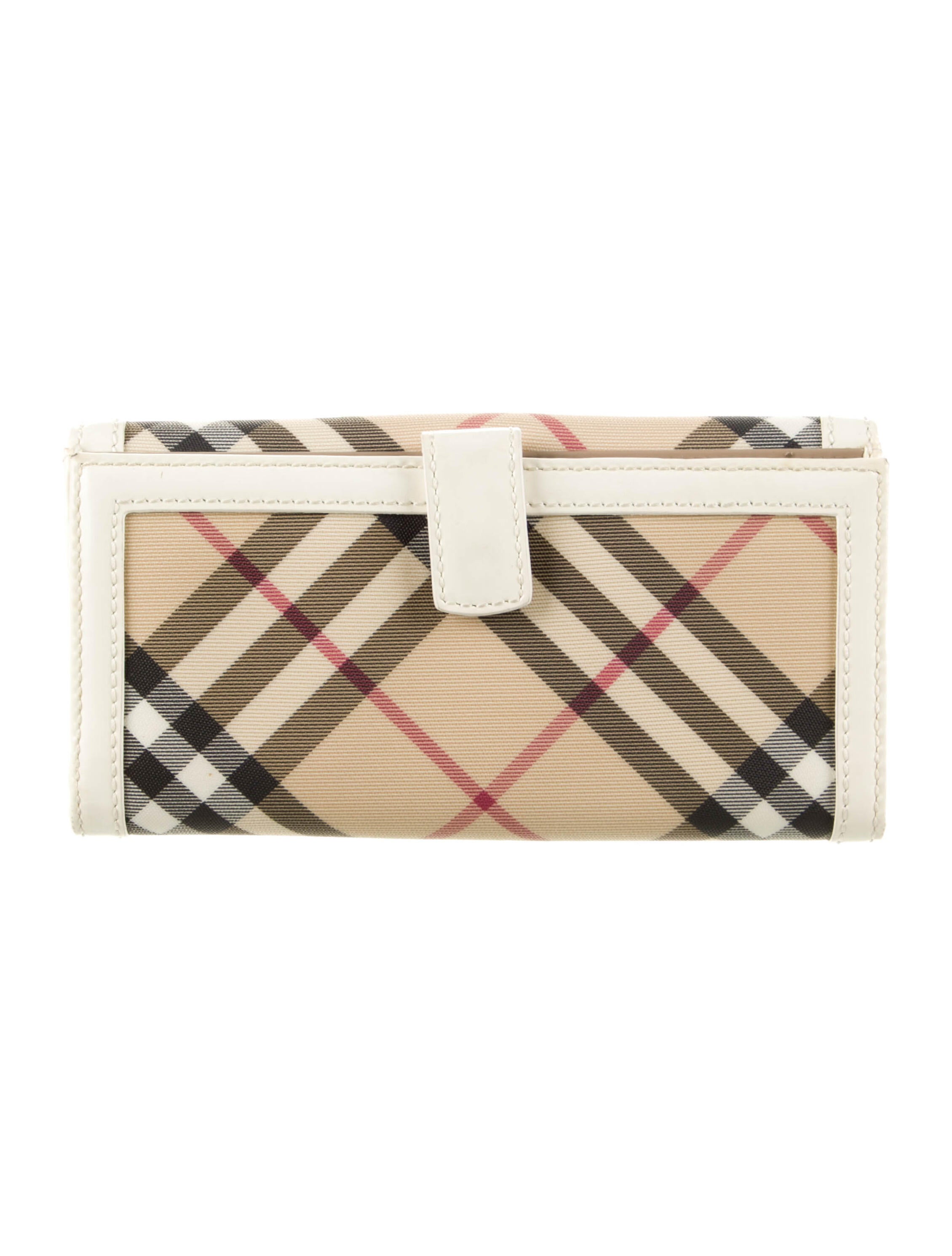 Burberry London Nova Check Pattern Wallet - Neutrals Wallets ...