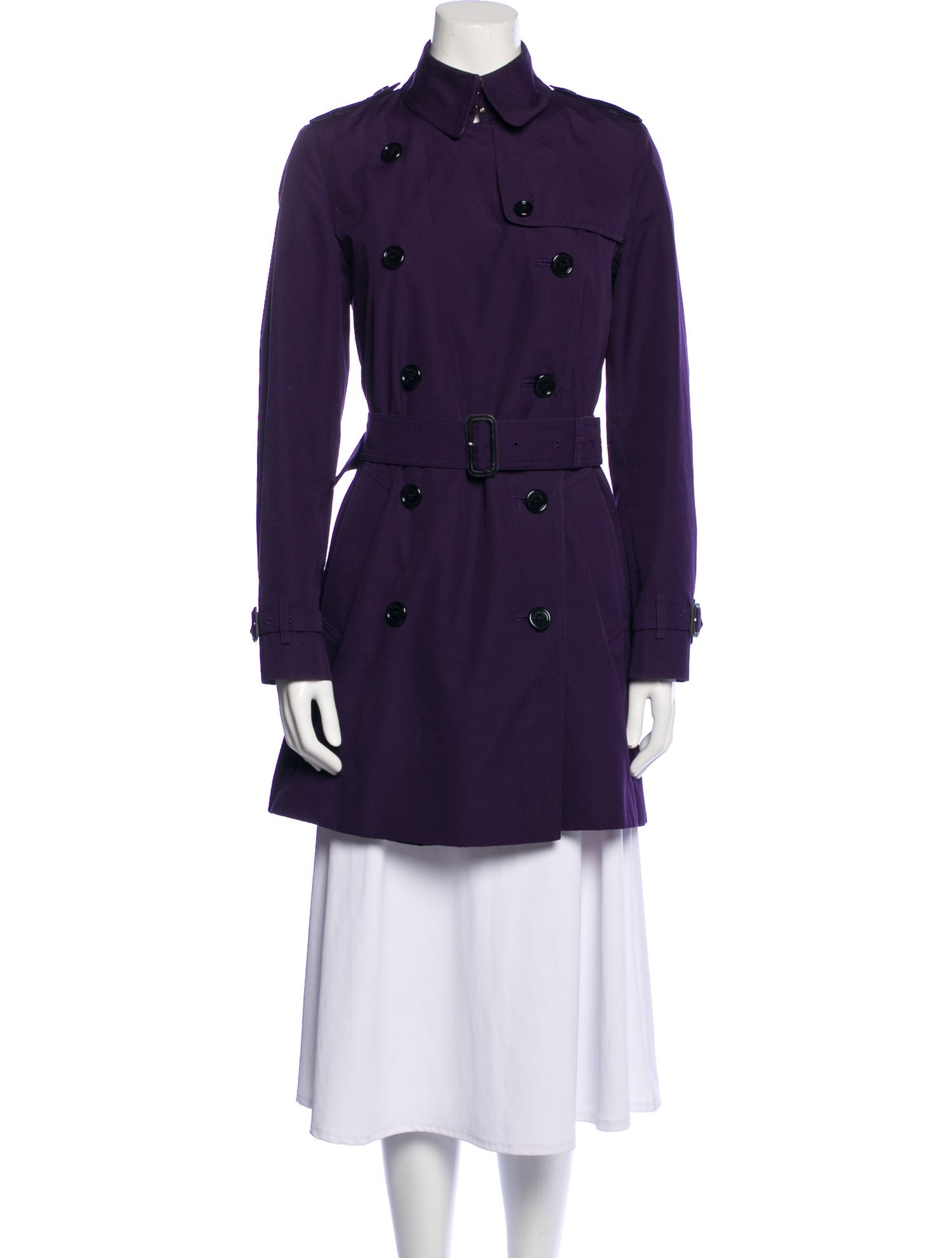 Burberry London Trench Coat - Purple Coats, Clothing - BUR390823 | The ...