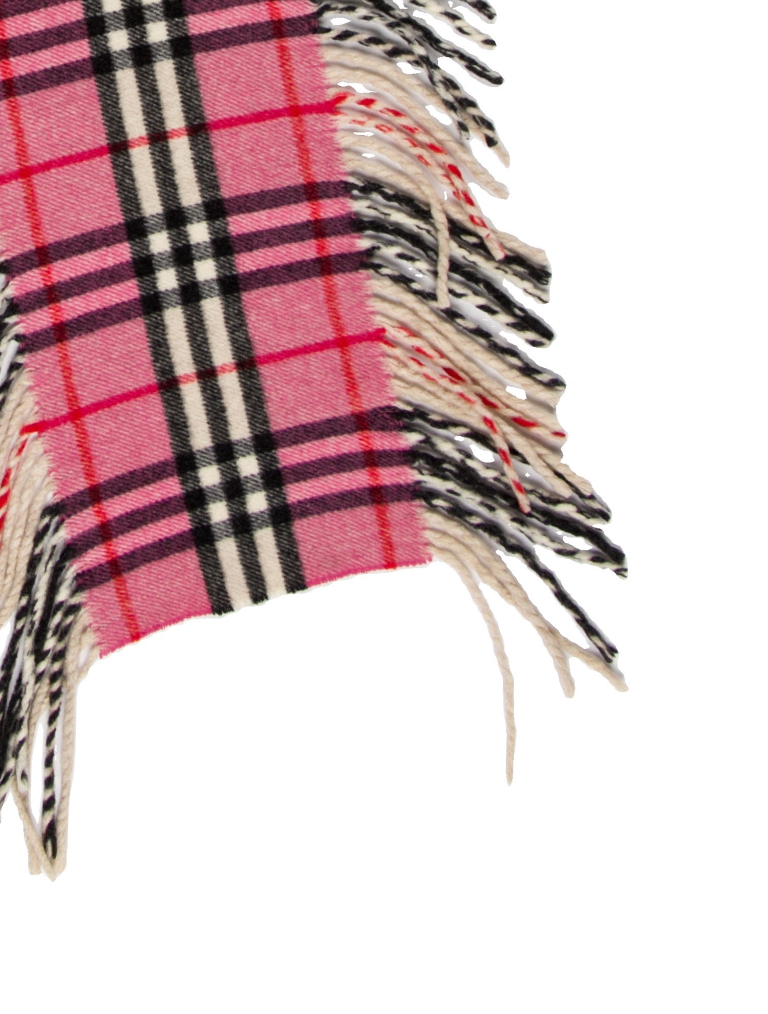 Burberry Plaid Print Scarf - Black Scarves and Shawls, Accessories ...