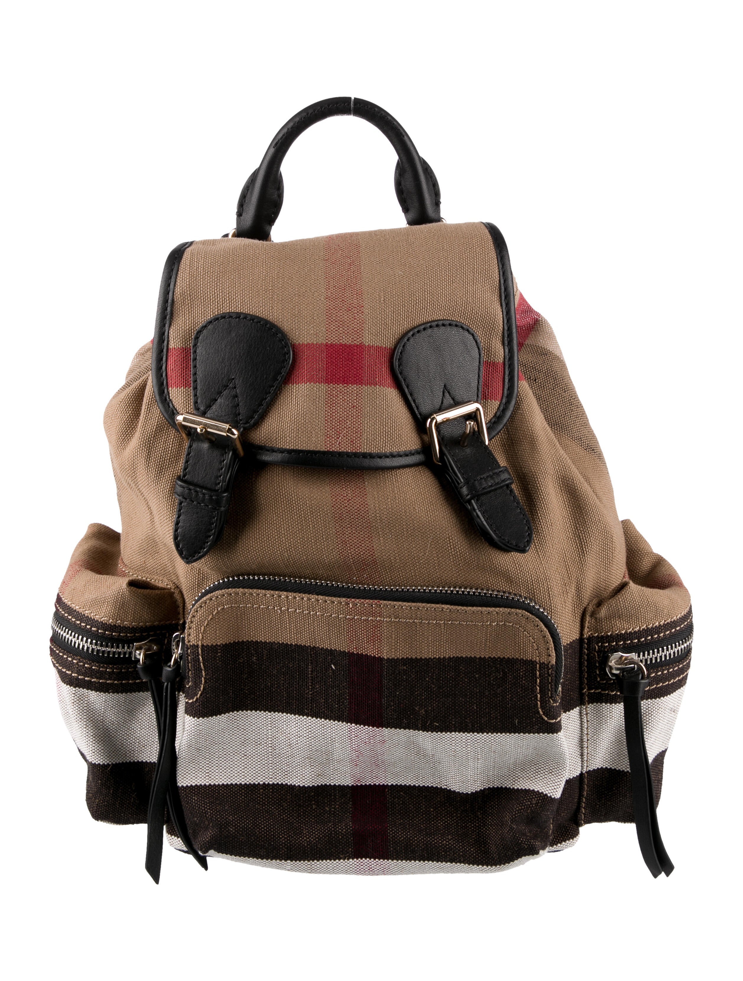 Burberry House Check Rucksack Backpack - Brown Backpacks, Handbags ...
