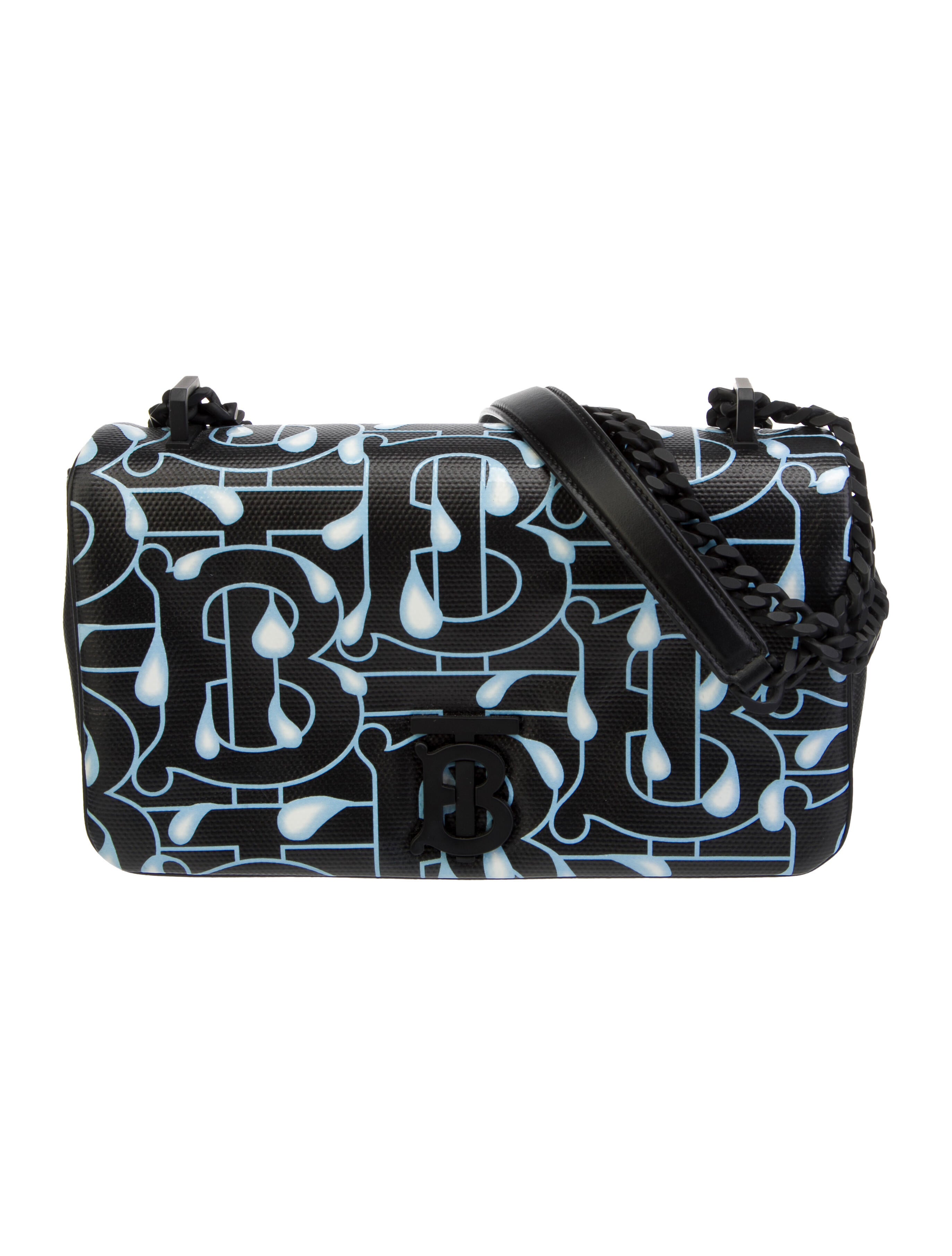 Burberry Rain Capsule Lola Monogram Crossbody - Black Crossbody Bags ...