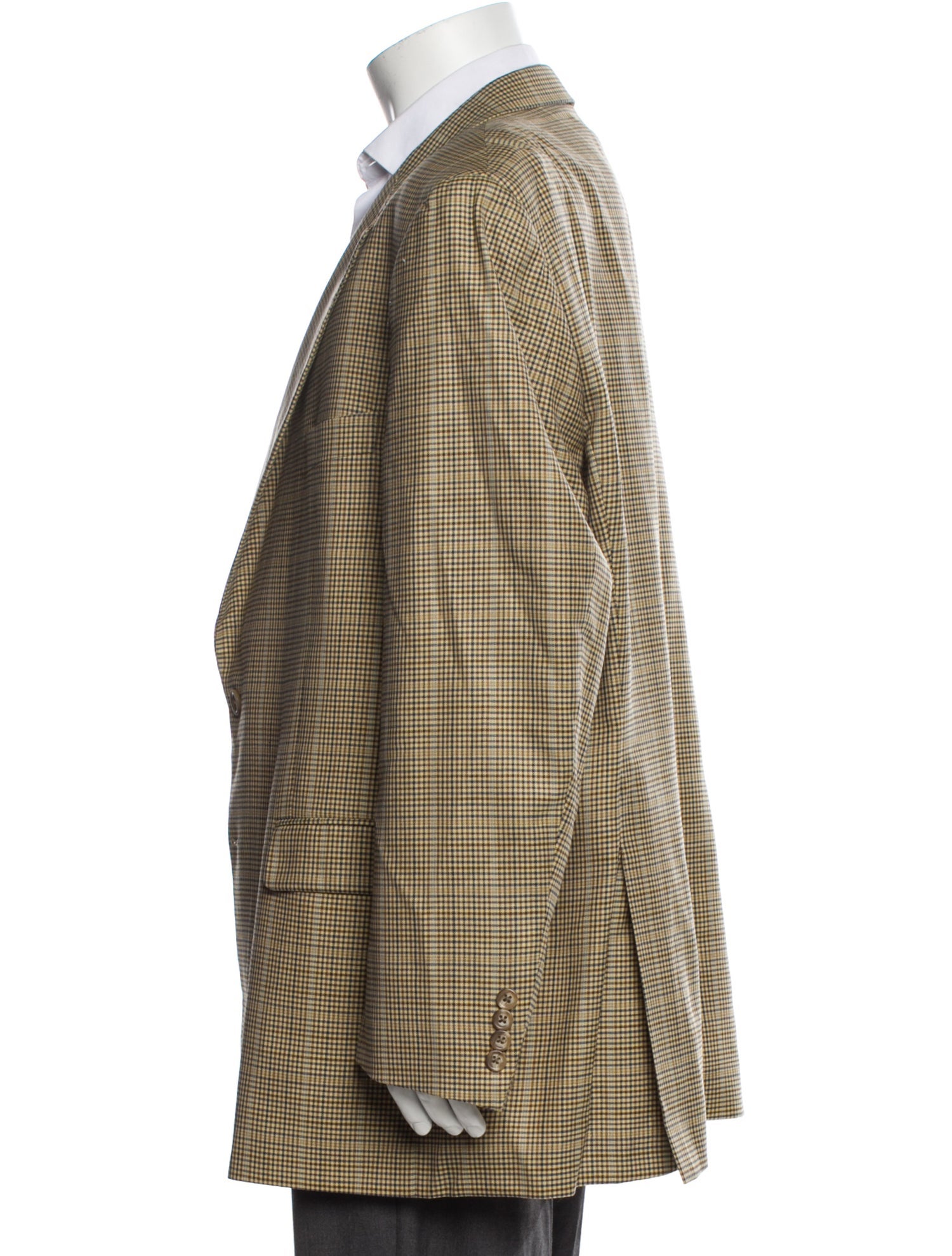 Cartier Plaid Print Blazer - Neutrals Suiting, Clothing - CRT104857 ...