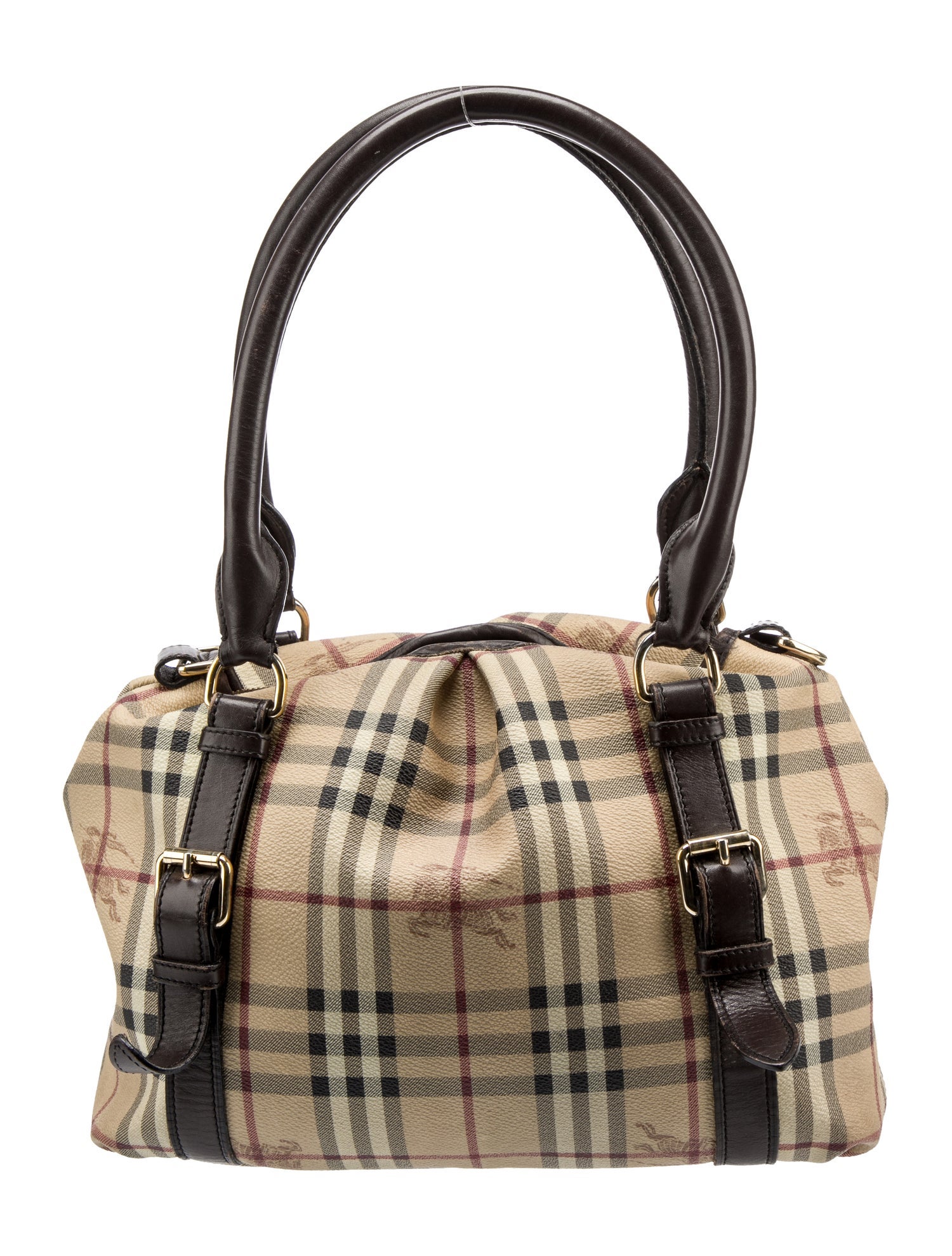 Burberry Haymarket Check Shoulder Bag - Neutrals Shoulder Bags ...