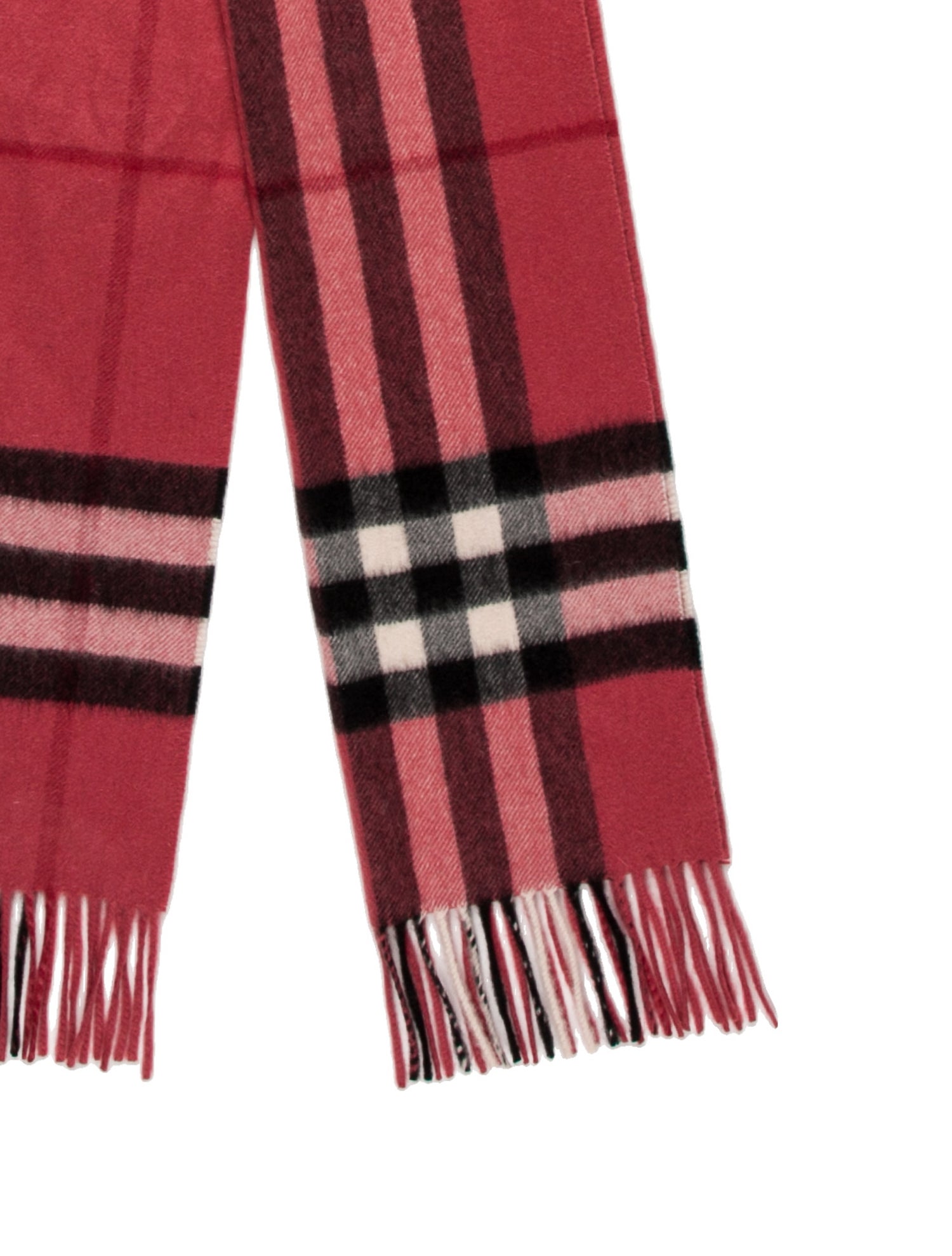 Burberry Cashmere Plaid Print Scarf - Grey Scarves and Shawls ...