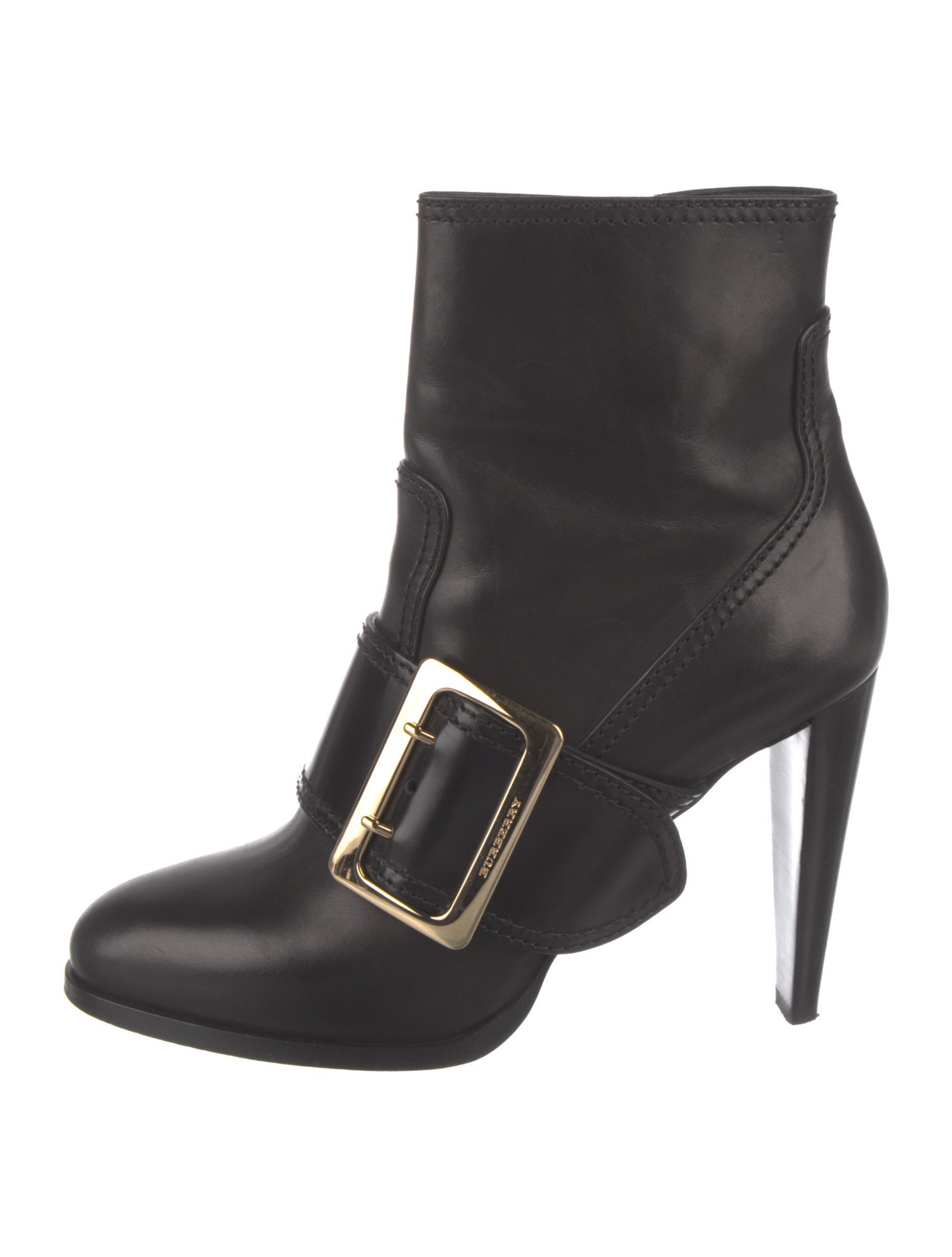 Burberry Leather Boots - Black Boots, Shoes - BUR409959 | The RealReal