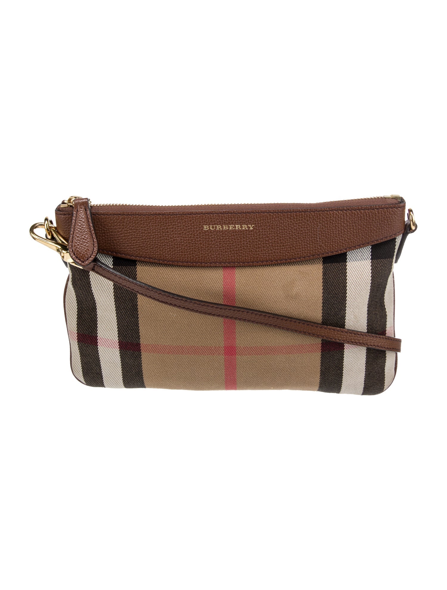 Burberry Exploded Check Crossbody - Brown Crossbody Bags, Handbags ...