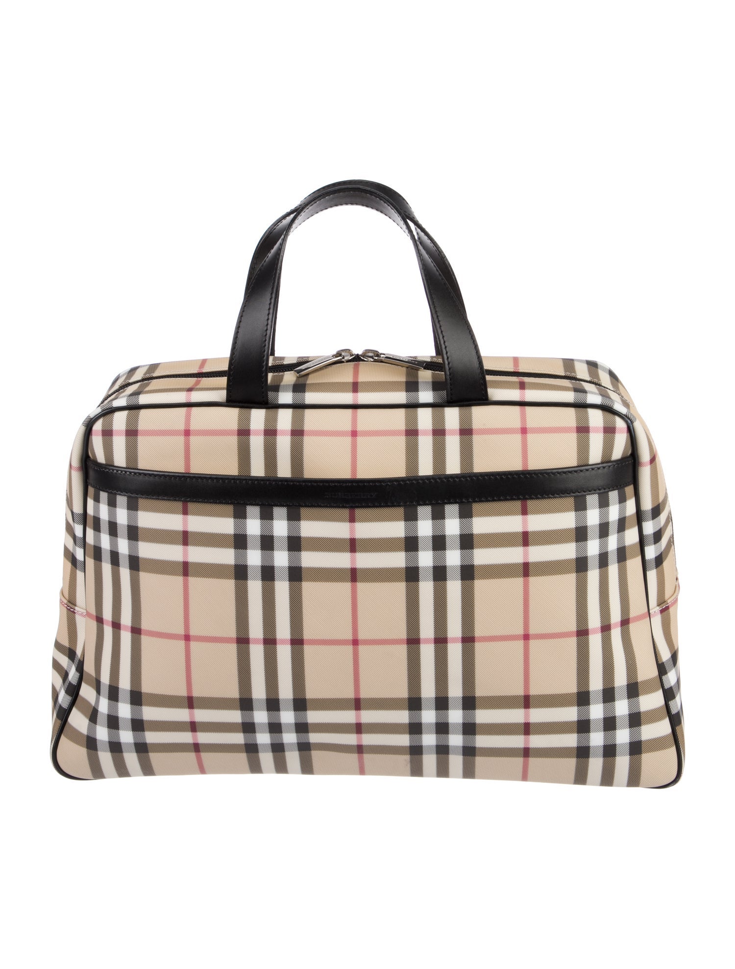 Jimmy Choo Leather-Trimmed Duffle Bag - Black Luggage and Travel ...