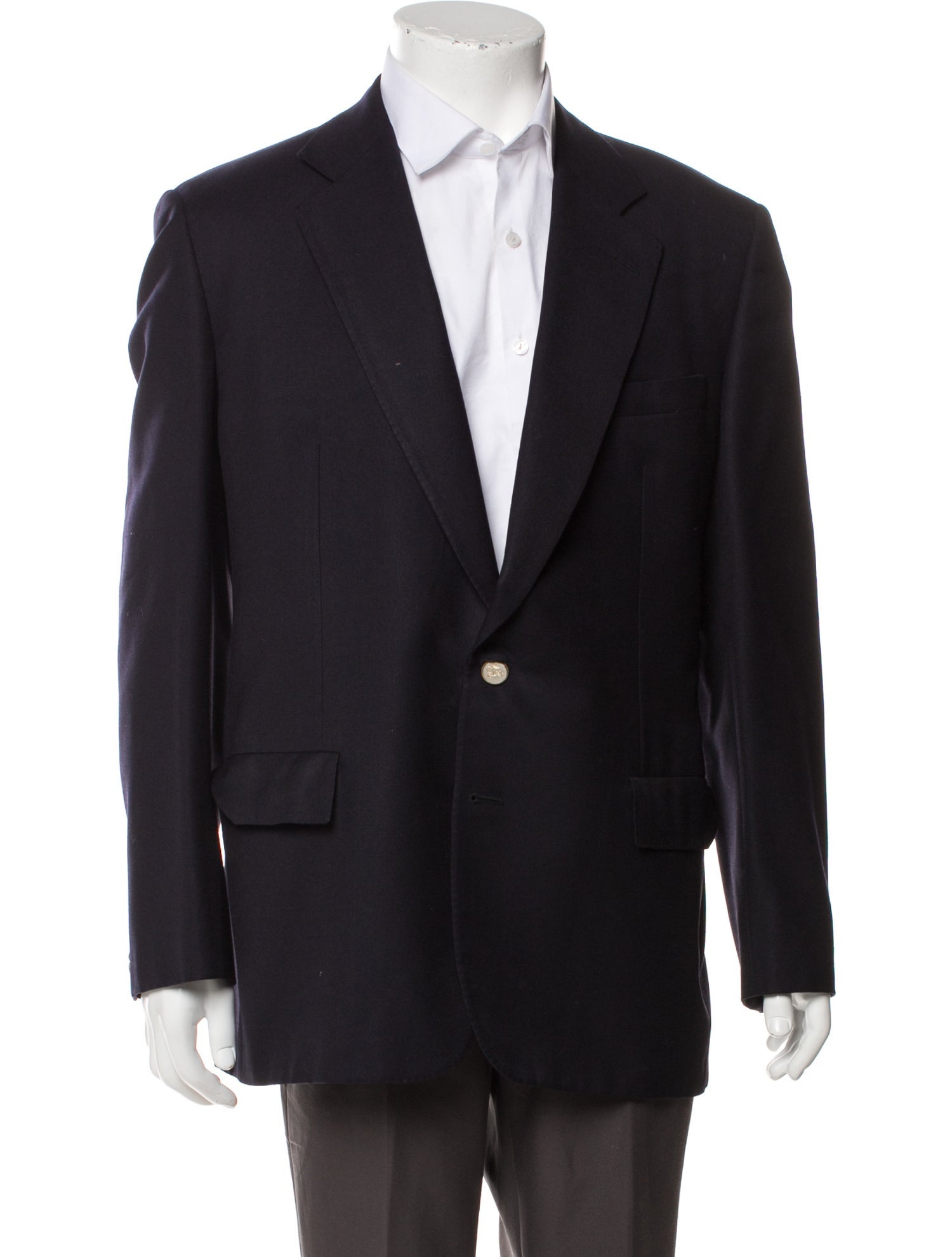 Dunhill Blazer - Blue Suiting, Clothing - DLL25344 | The RealReal