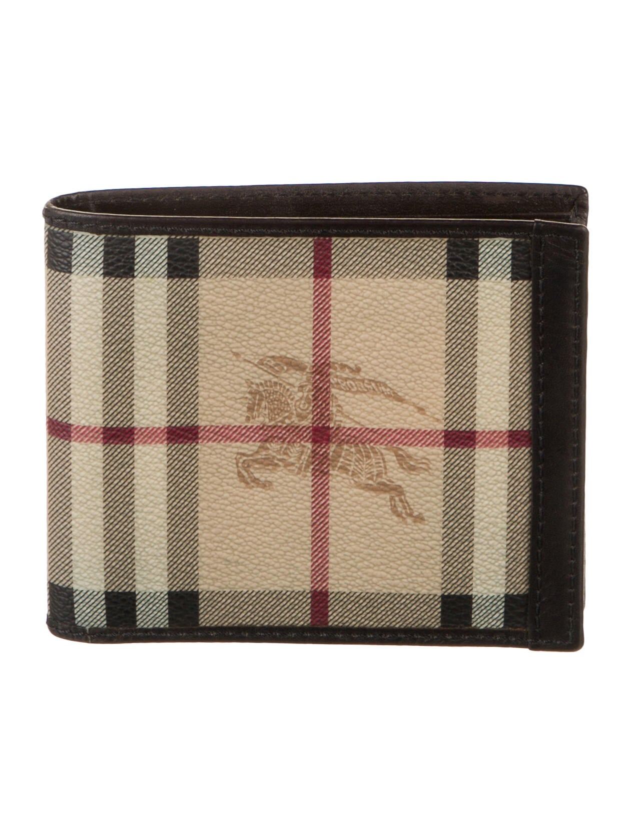 Burberry House Check Pattern Bifold Wallet - Neutrals Wallets ...