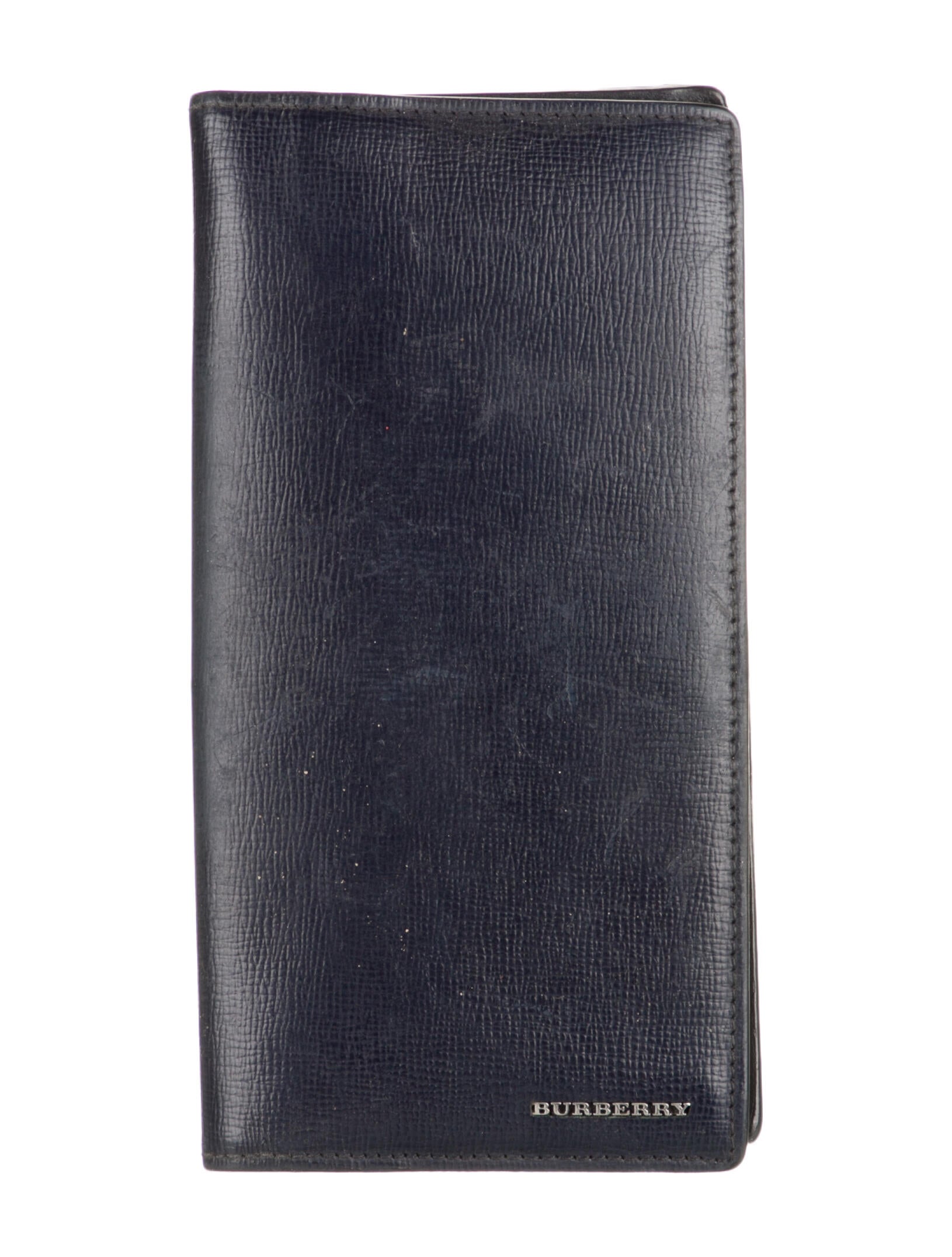 Burberry Leather Wallet - Blue Wallets, Accessories - BUR423449 | The ...