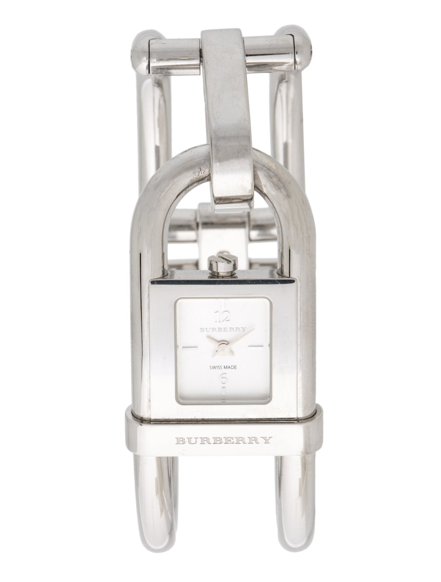 Burberry Shackle Cuff Watch - BU4901 | The RealReal