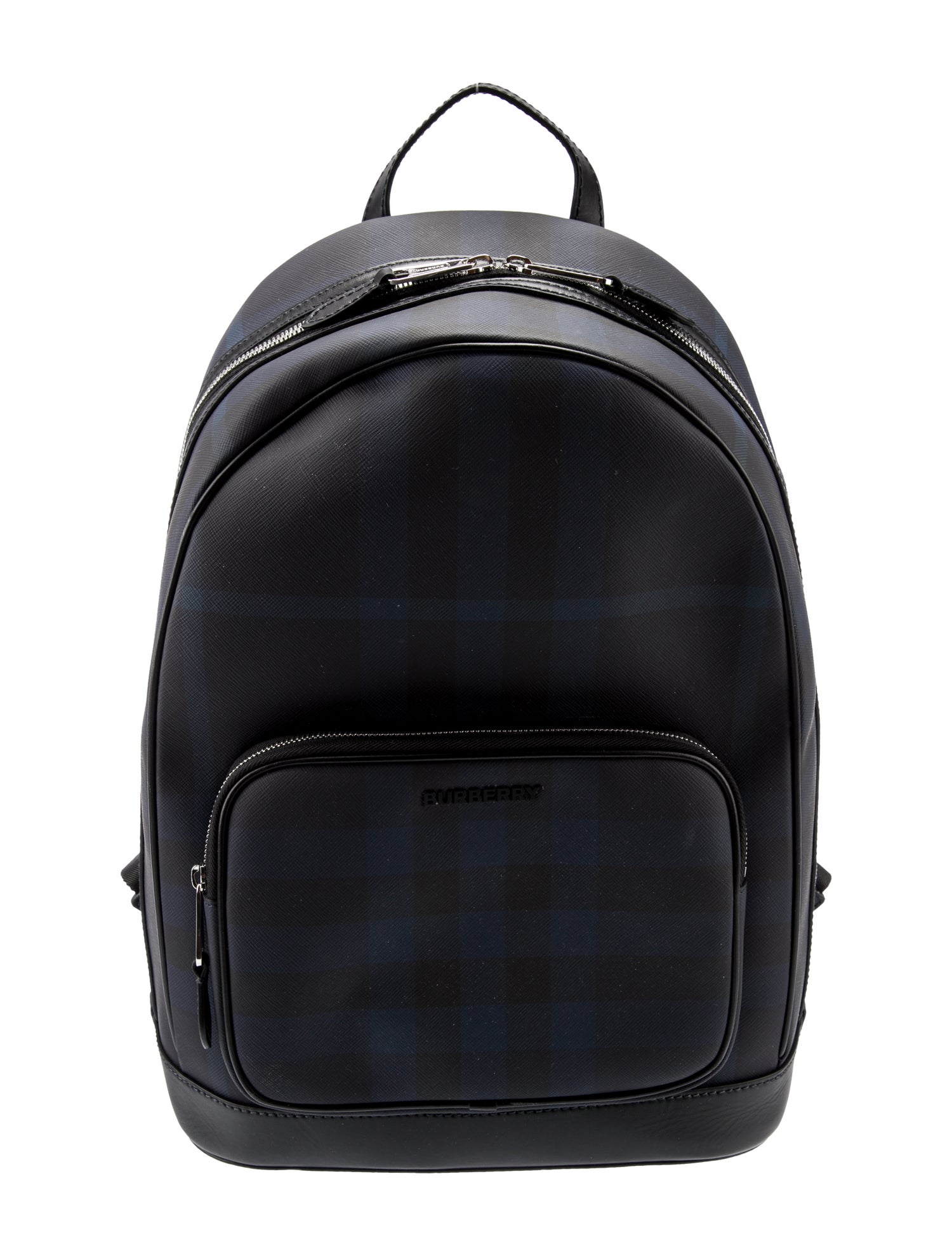 Burberry Smoked Check Rocco Backpack - Blue Backpacks, Bags - BUR425250 ...