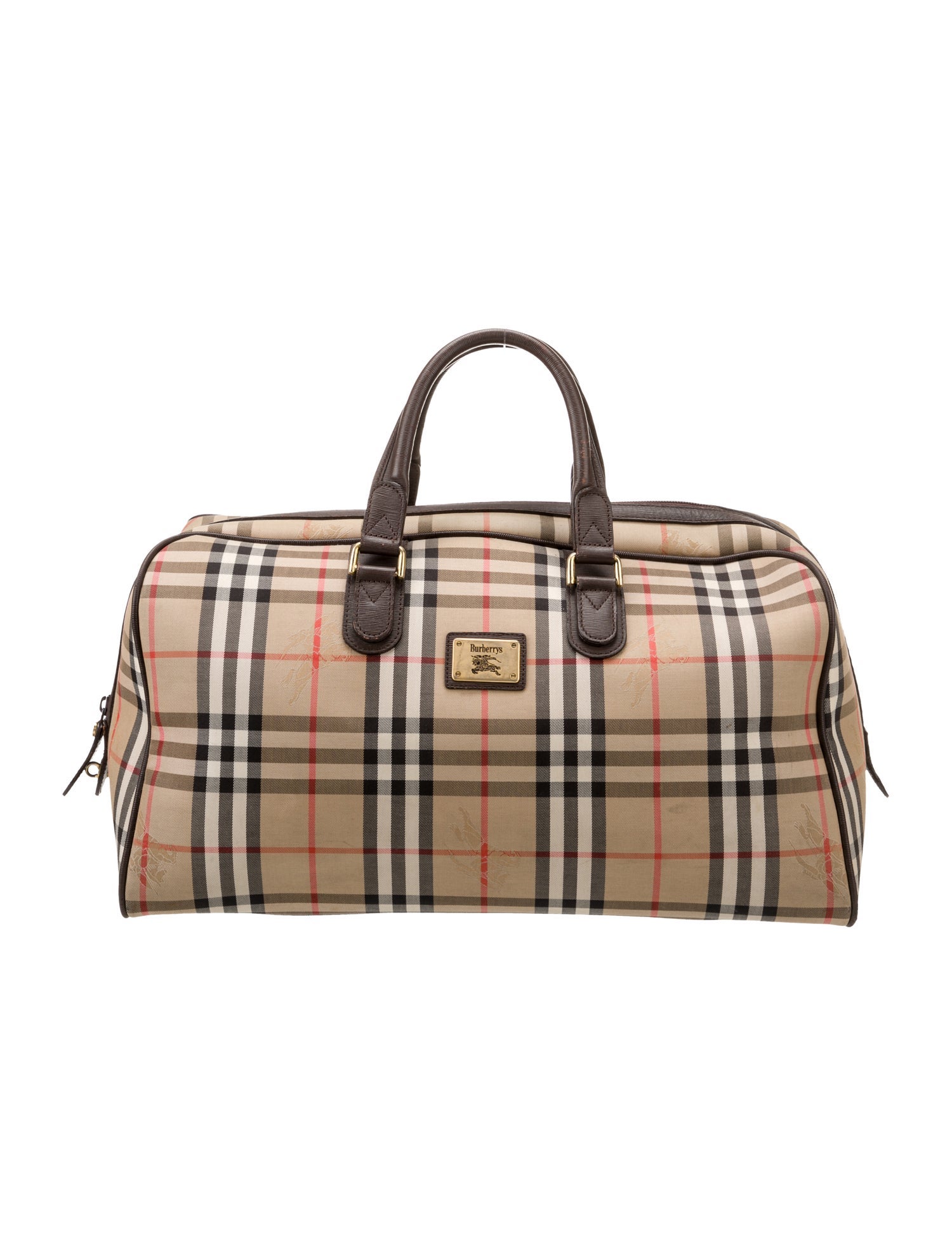 Burberry's Check Canvas Weekender - Luggage and Travel, Handbags | The ...