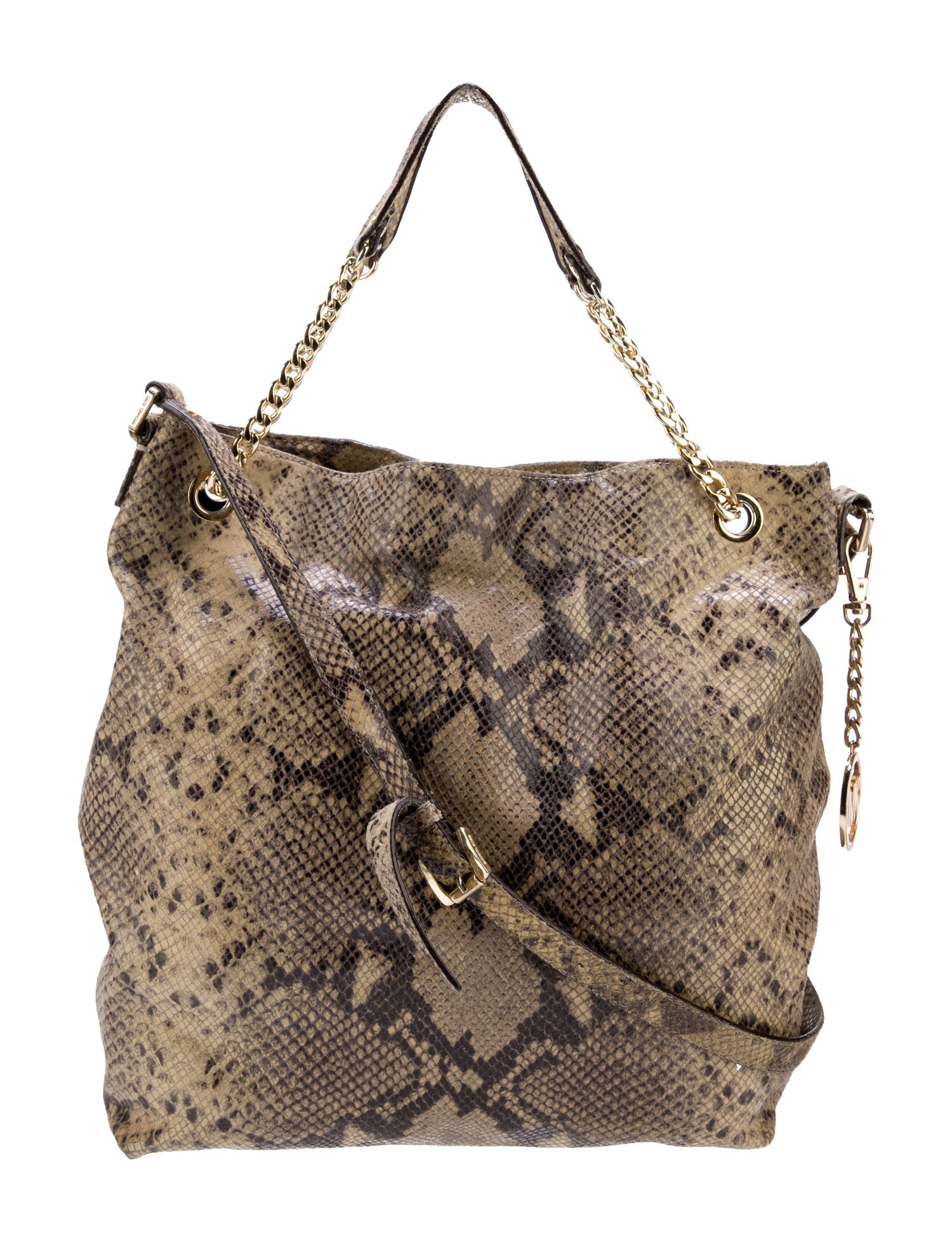 Mk snakeskin tote store