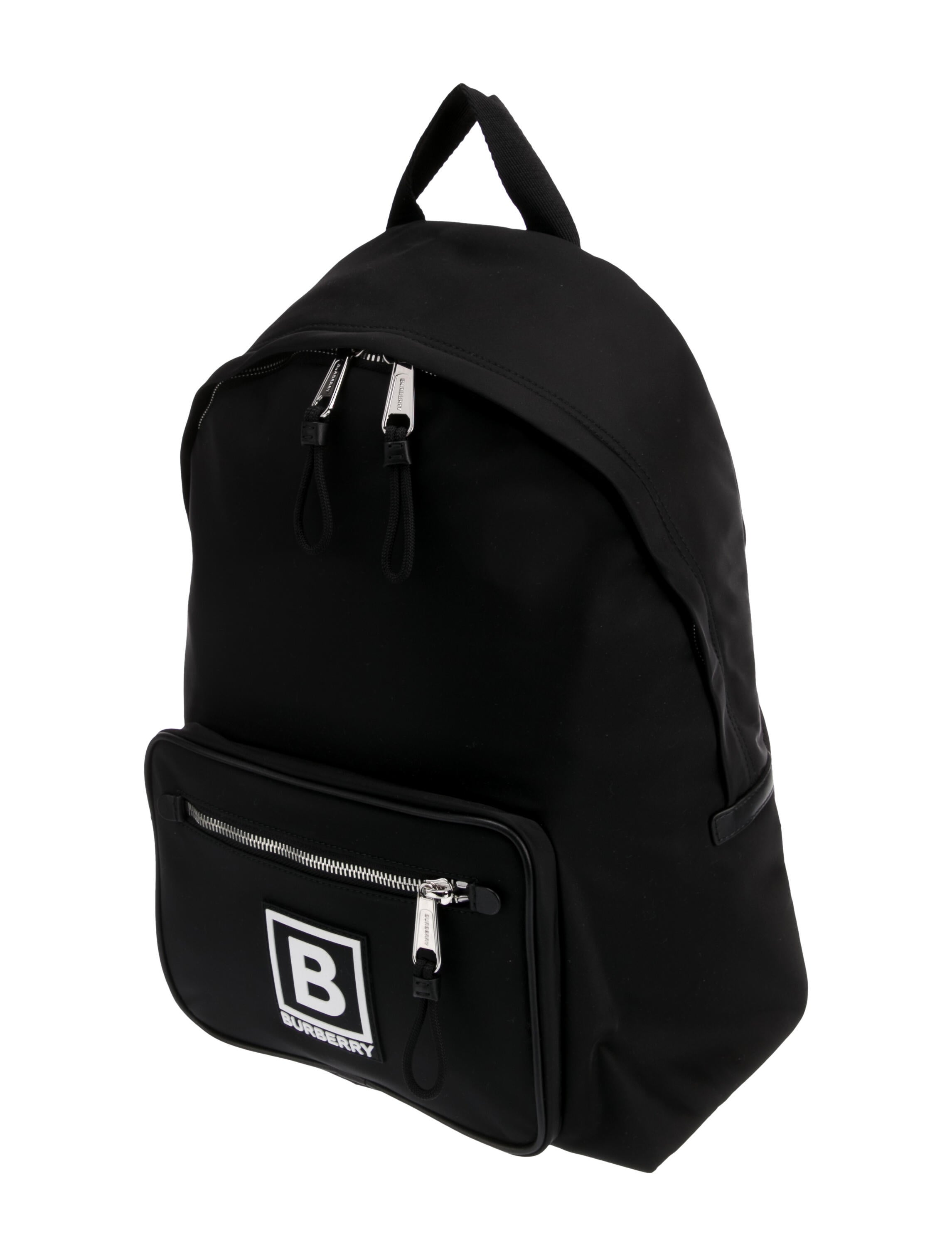 Burberry Nylon Abbeydale Backpack - Black Backpacks, Handbags - BUR430479 | The RealReal