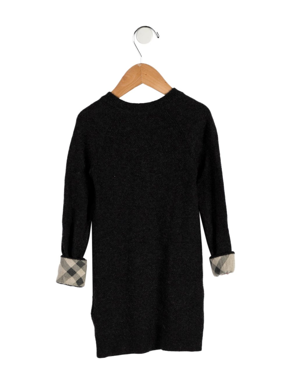 Burberry Girls' Cashmere Sweater Dress - Grey Sizes 2-6, Girls ...