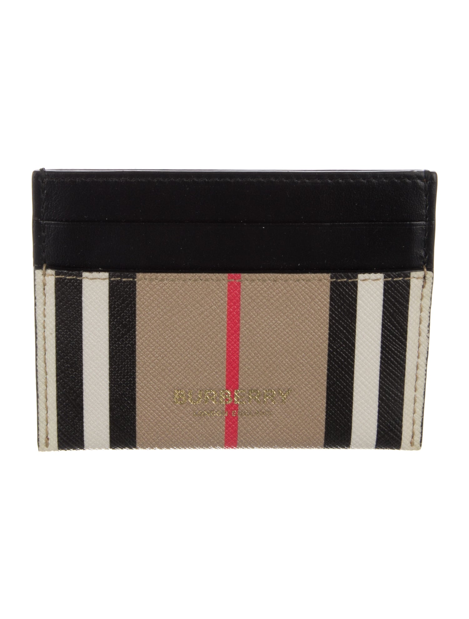 Burberry Printed Card Holder - Neutrals Wallets, Accessories ...