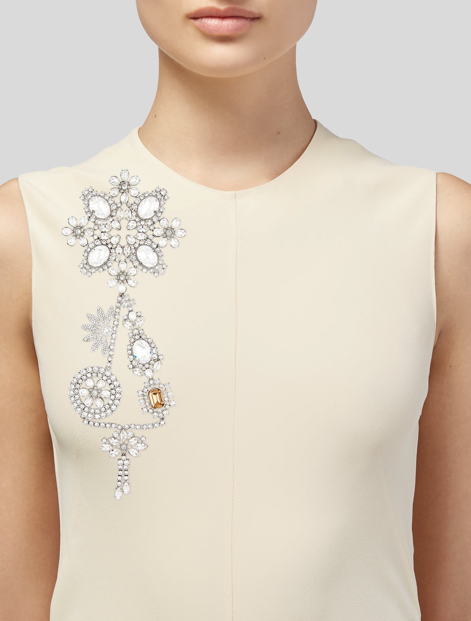 Christian Dior Vintage Crystal Brooch Pin - Purple, Gold-Plated Pin ...