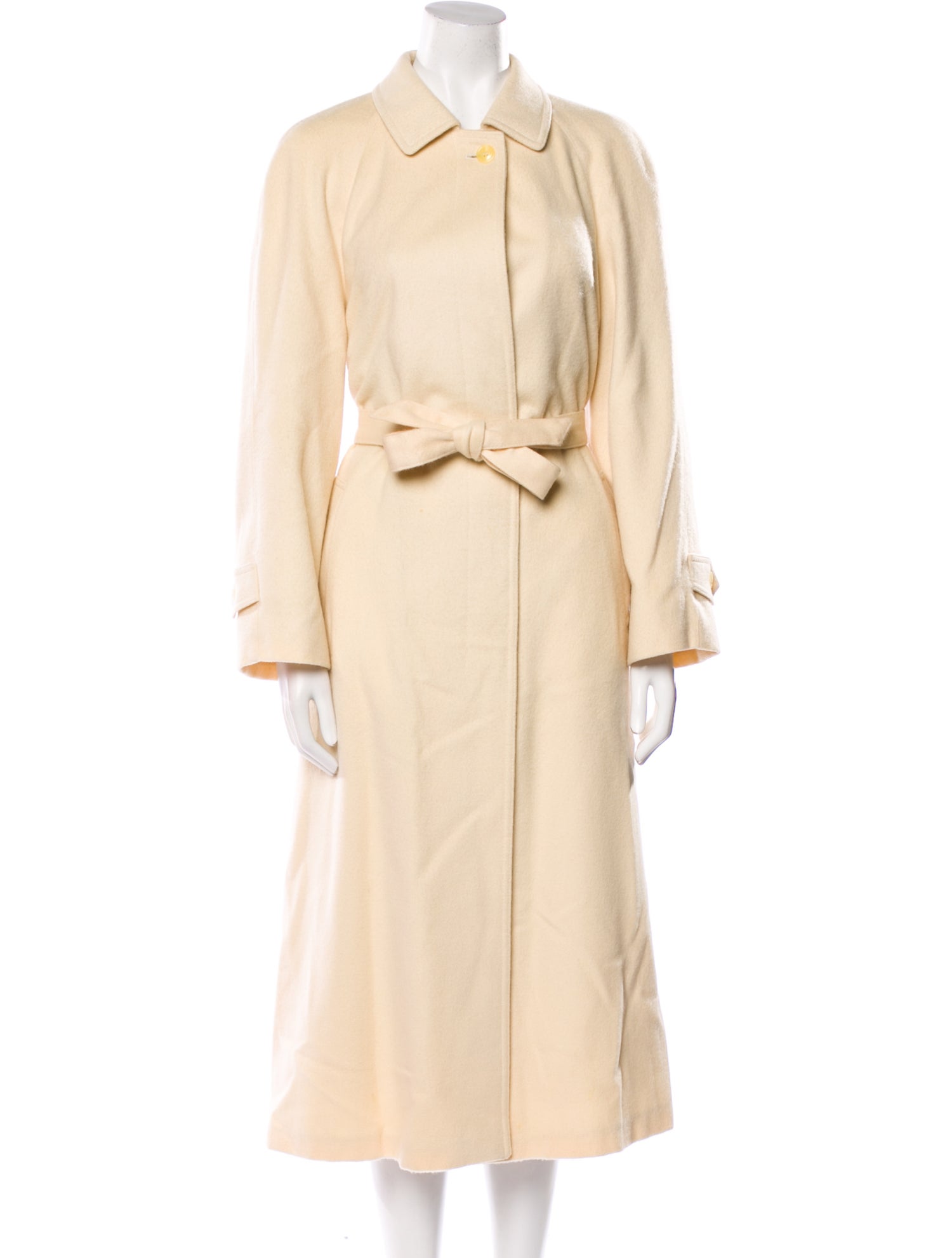 Max Mara Cashmere Trench Coat - Neutrals Coats, Clothing - MMA137888 | The RealReal