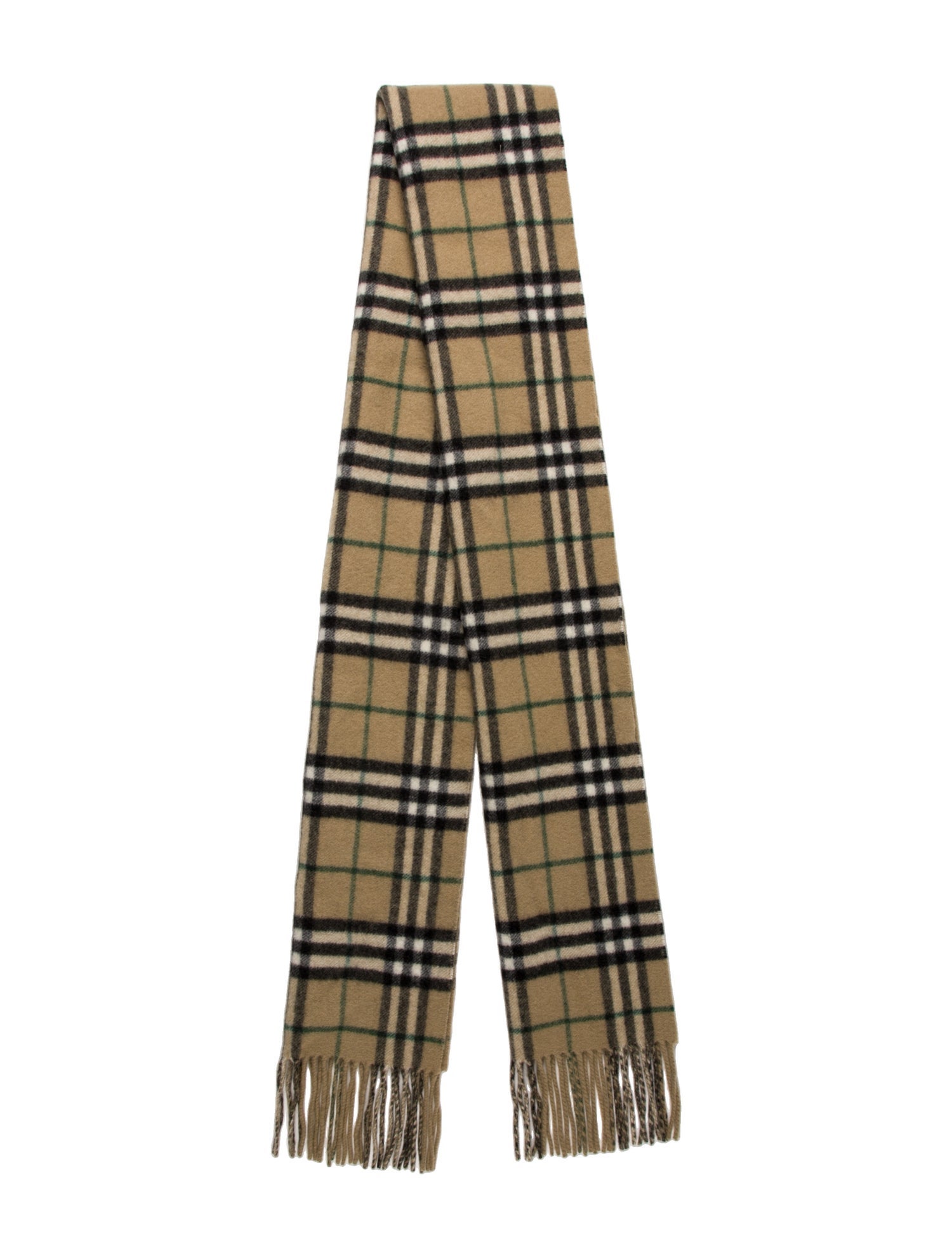 Burberry House Check Pattern Scarf - Neutrals Scarves and Shawls ...
