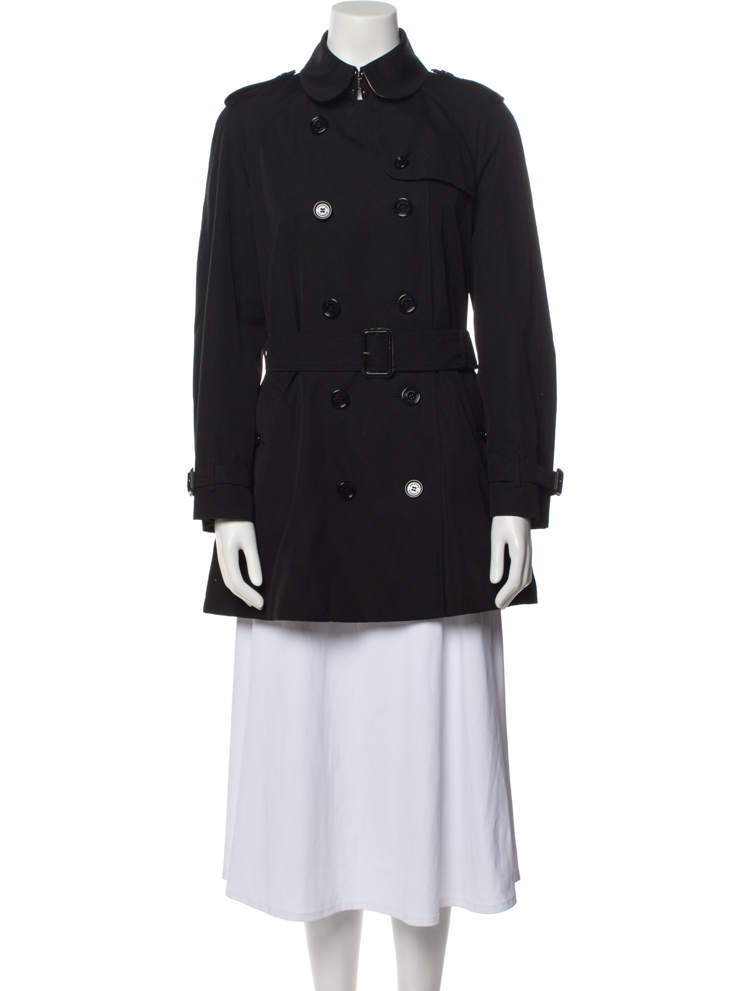 Burberry Coat - Black Coats, Clothing - BUR460229 | The RealReal